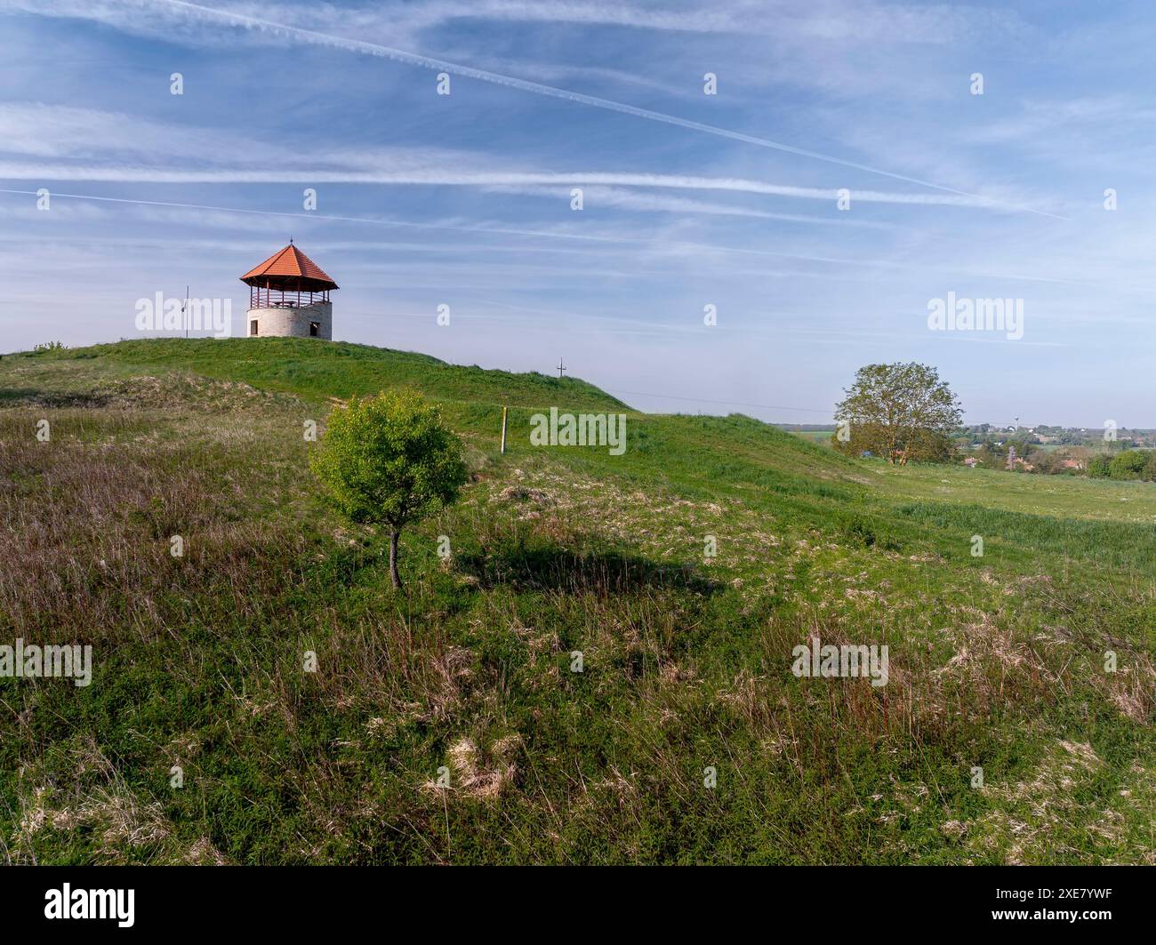 Istvan Hill lookout tower in Bogote town, Hungary. Amazing lookout for ...