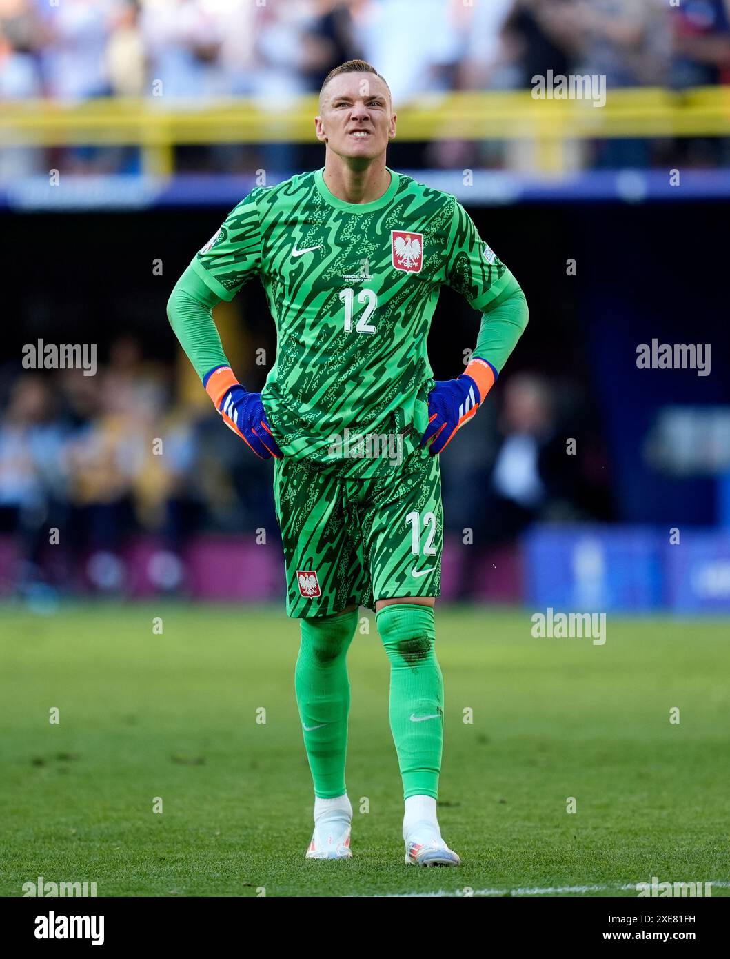 Poland goalkeeper Lukasz Skorupski during the UEFA Euro 2024 Group D ...