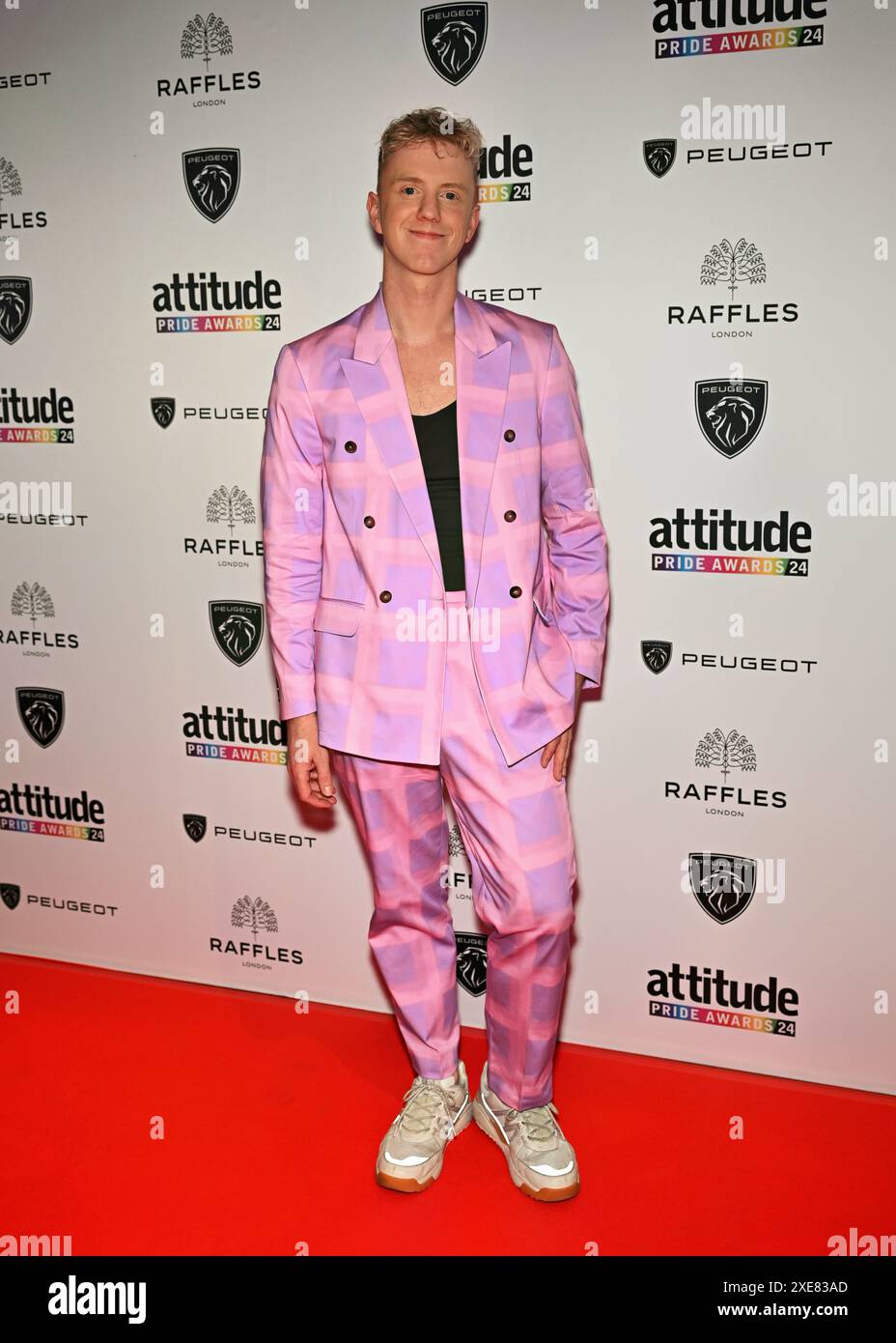 LONDON, UK. 26th June, 2024. James Barr attends the Attitude Pride ...