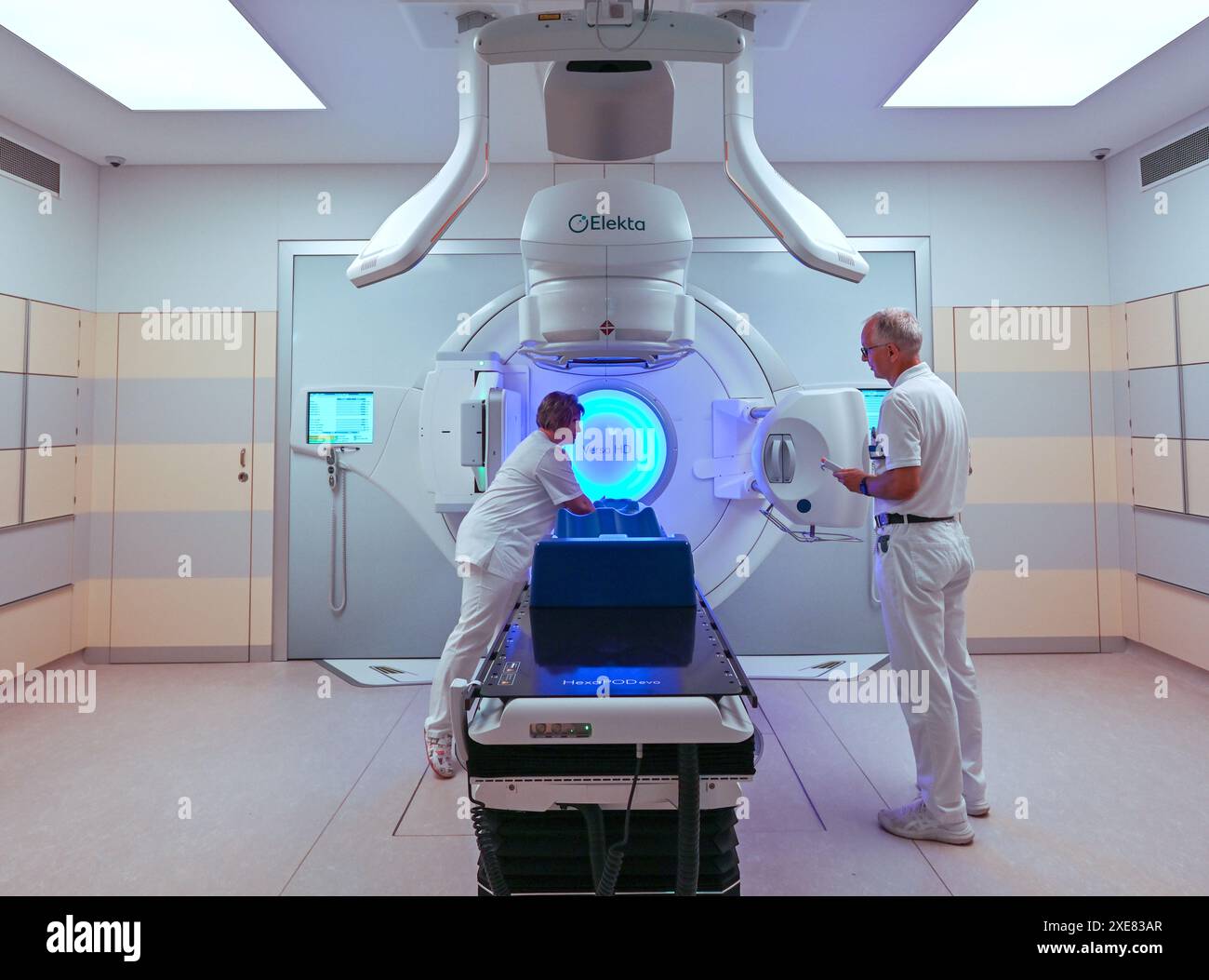 26 June 2024, Brandenburg, Cottbus: A linear accelerator for the ...