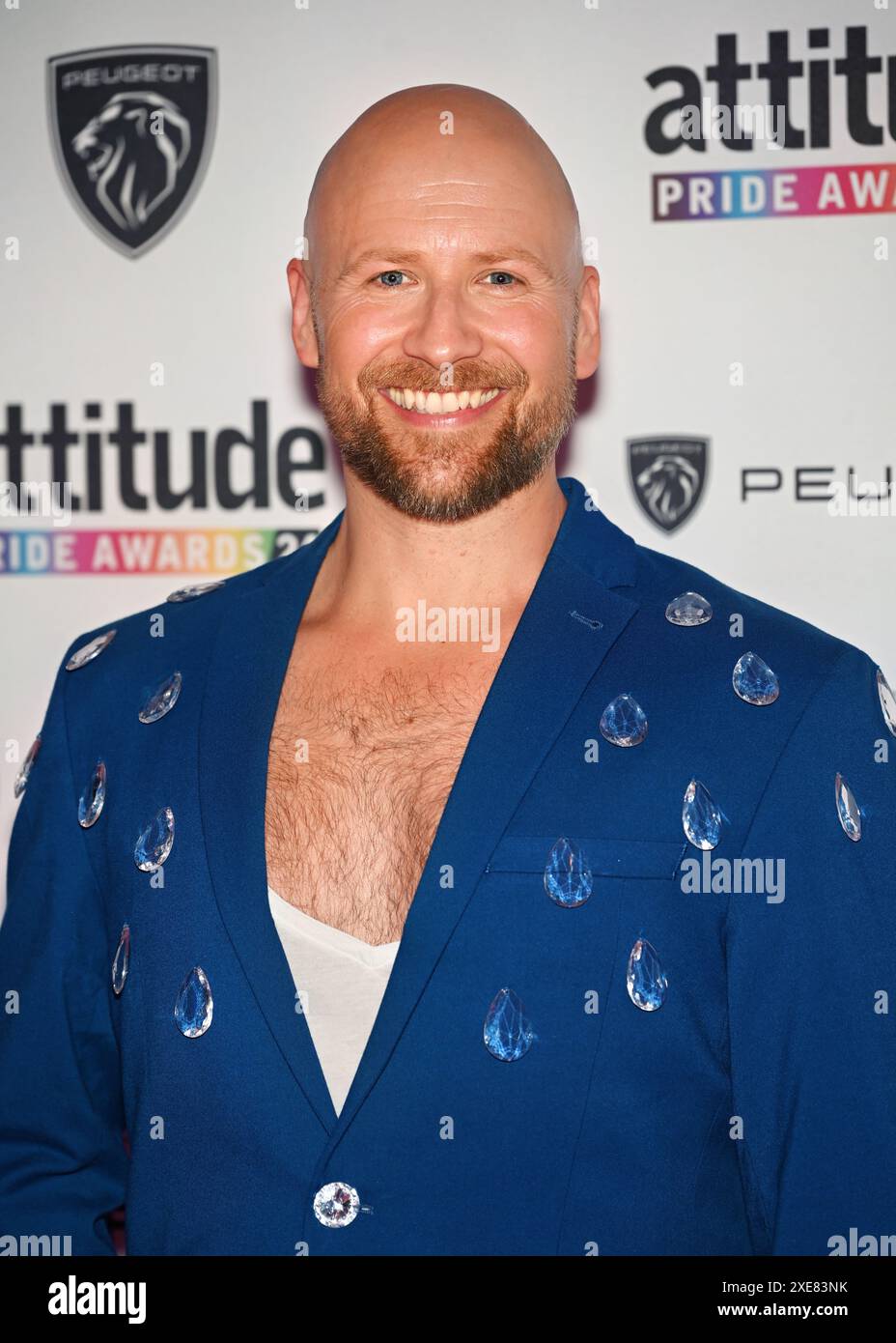 LONDON, UK. 26th June, 2024. Thomas Wolski attends the Attitude Pride ...