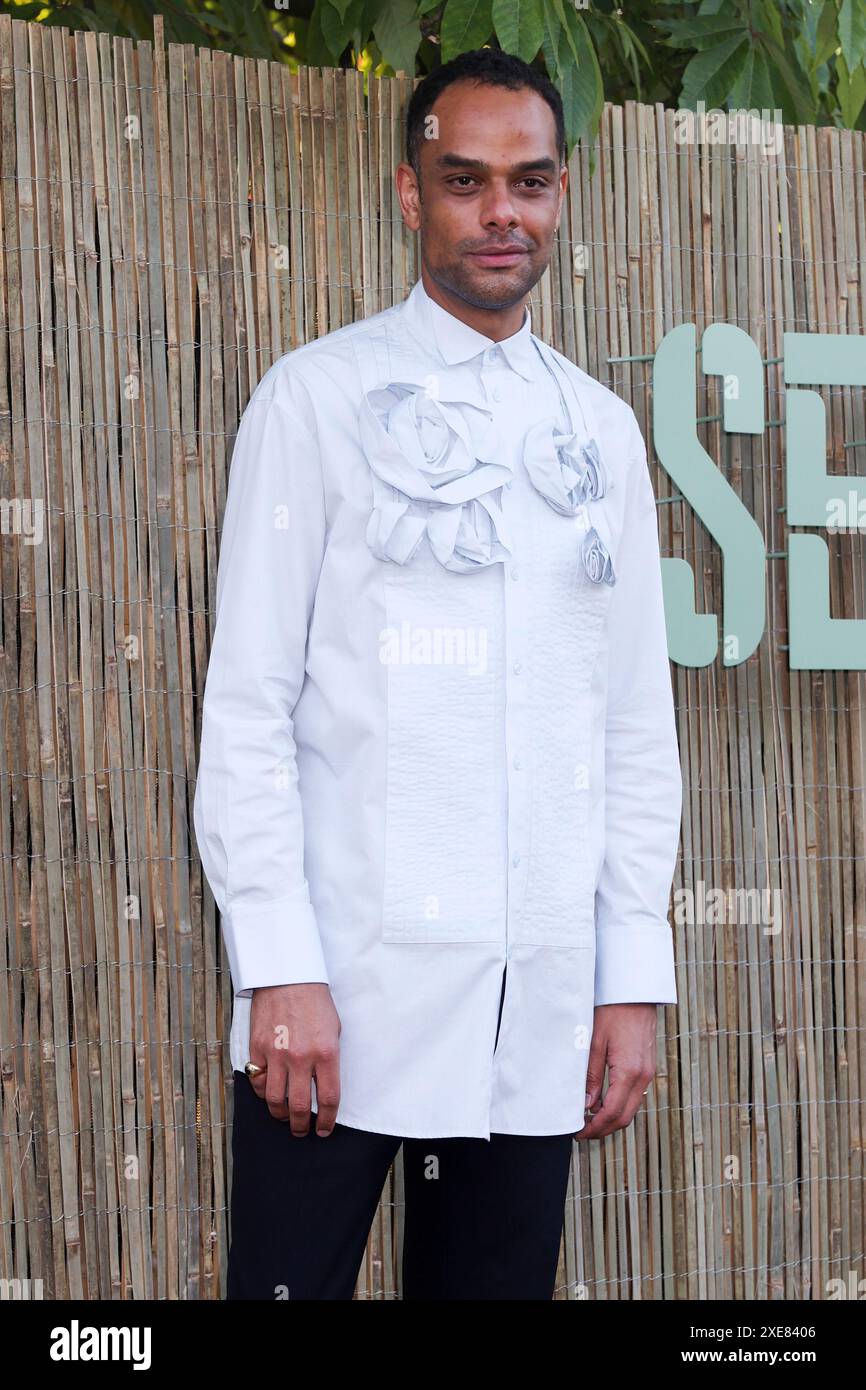 London, UK. 25th June, 2024. Raven Smith attends the Serpentine Summer ...