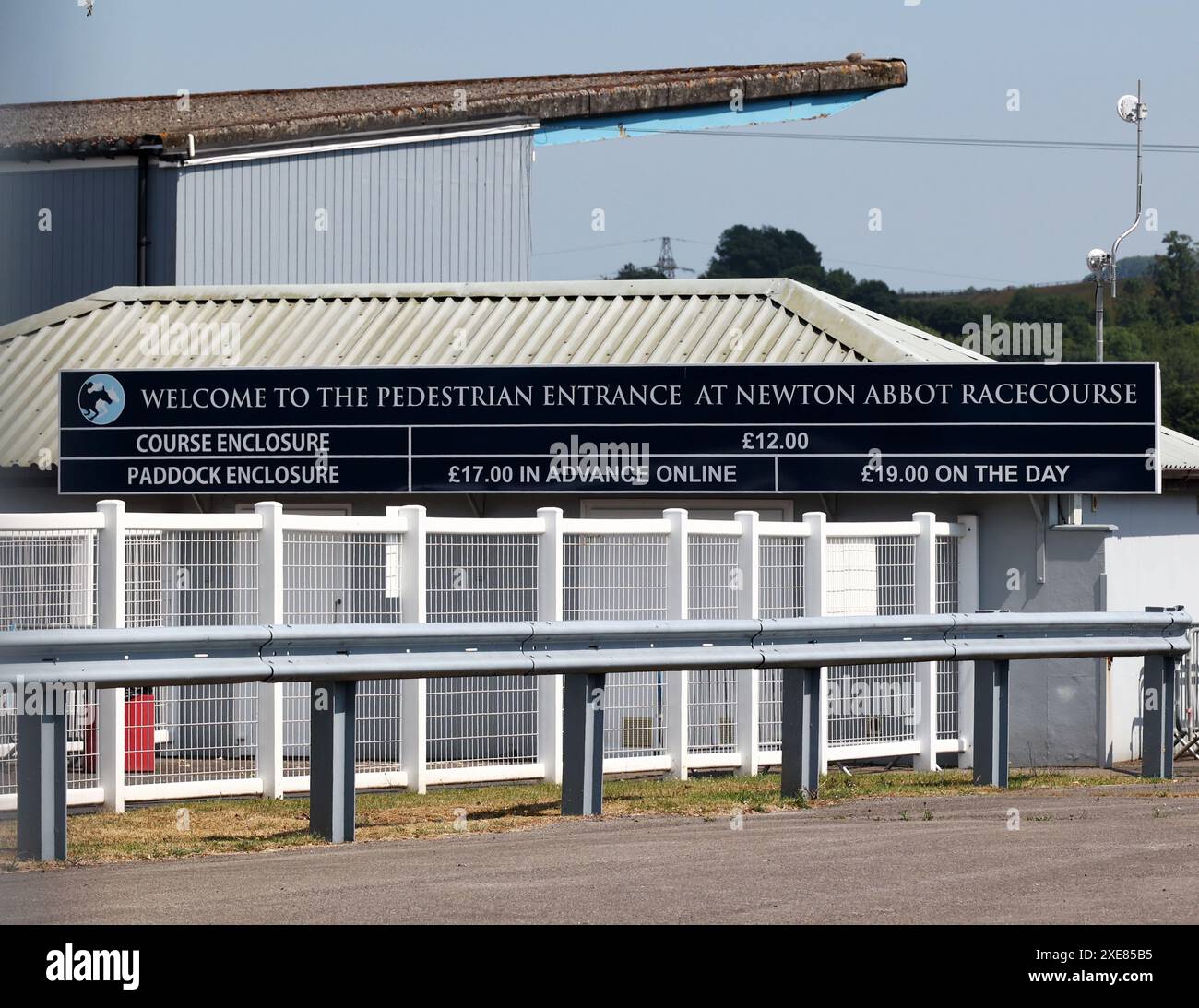 Newton Abbot, Devon, UK. 26th June, 2024. Scene at Newton Abbot ...