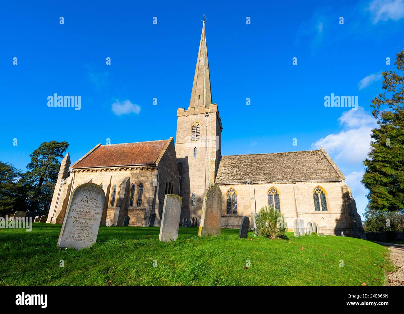 St Giles Church, Bredon, Worcestershire Stock Photo - Alamy