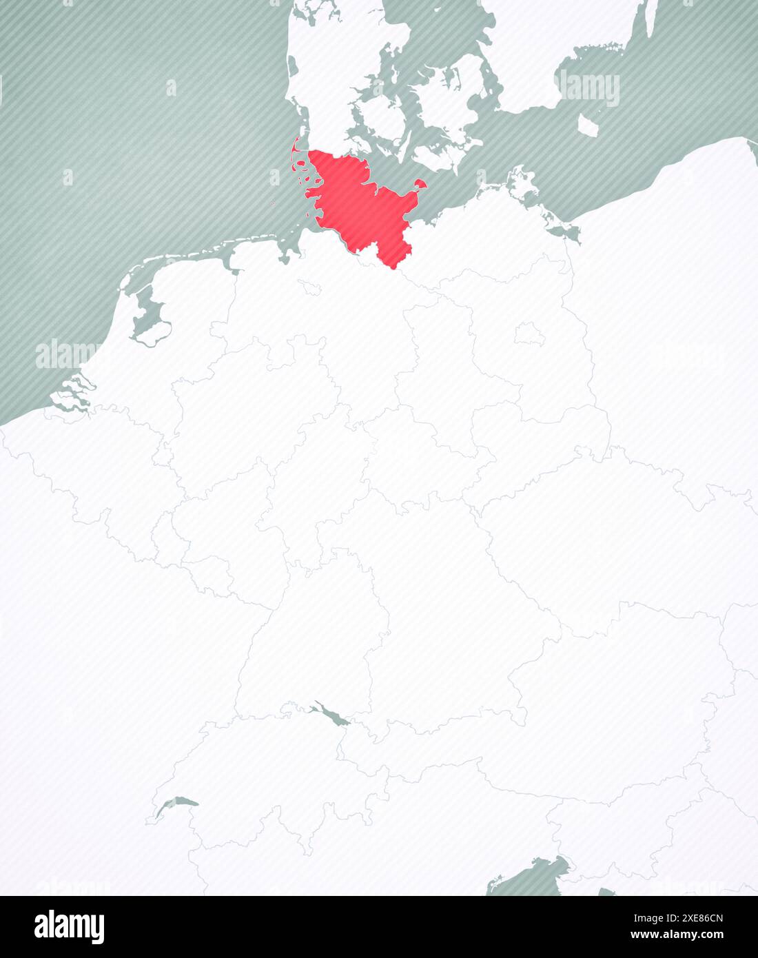 Map of holstein hi-res stock photography and images - Alamy