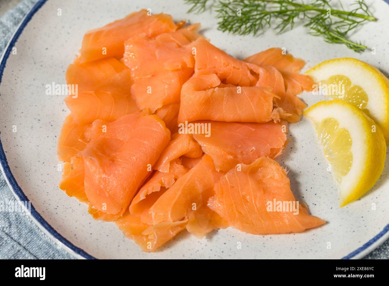Lox salmon hi-res stock photography and images - Alamy