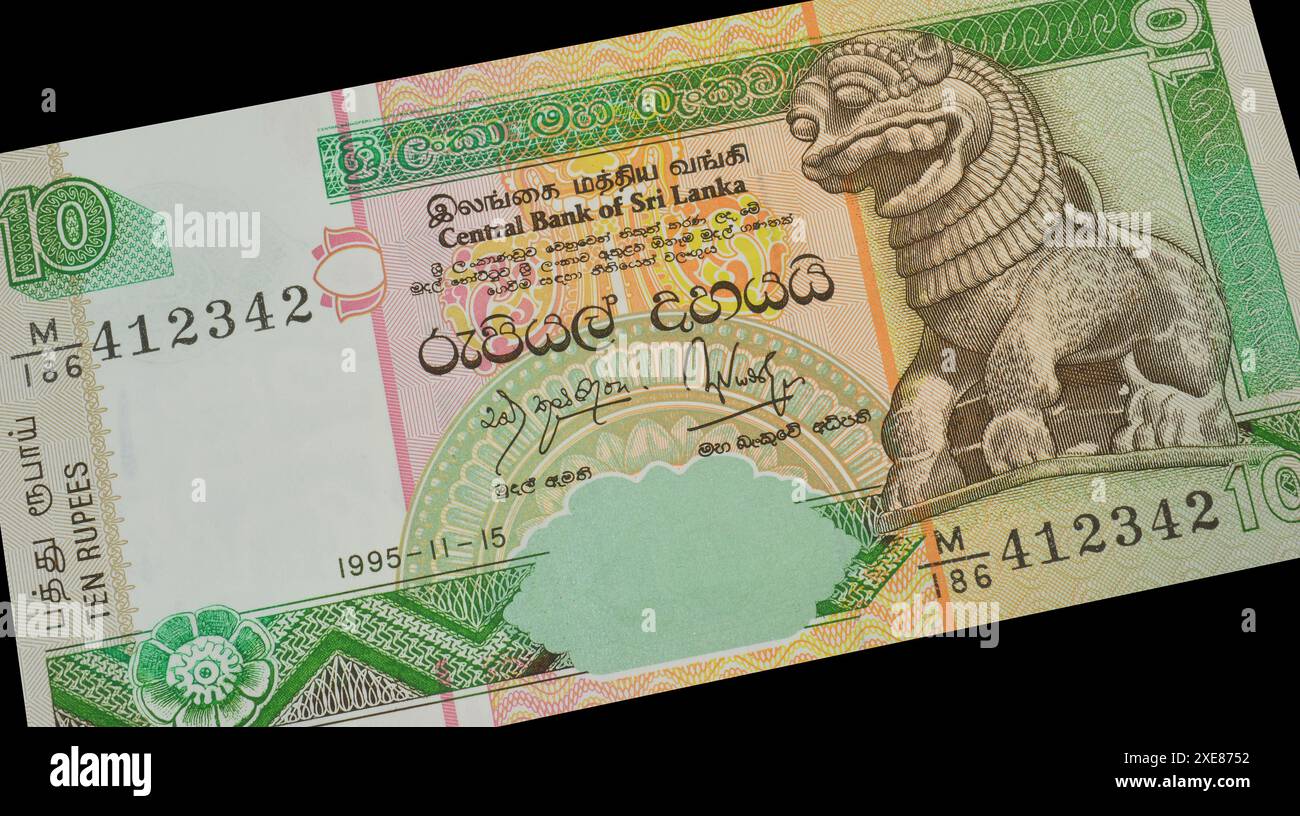 Ten rupees banknote hi-res stock photography and images - Alamy