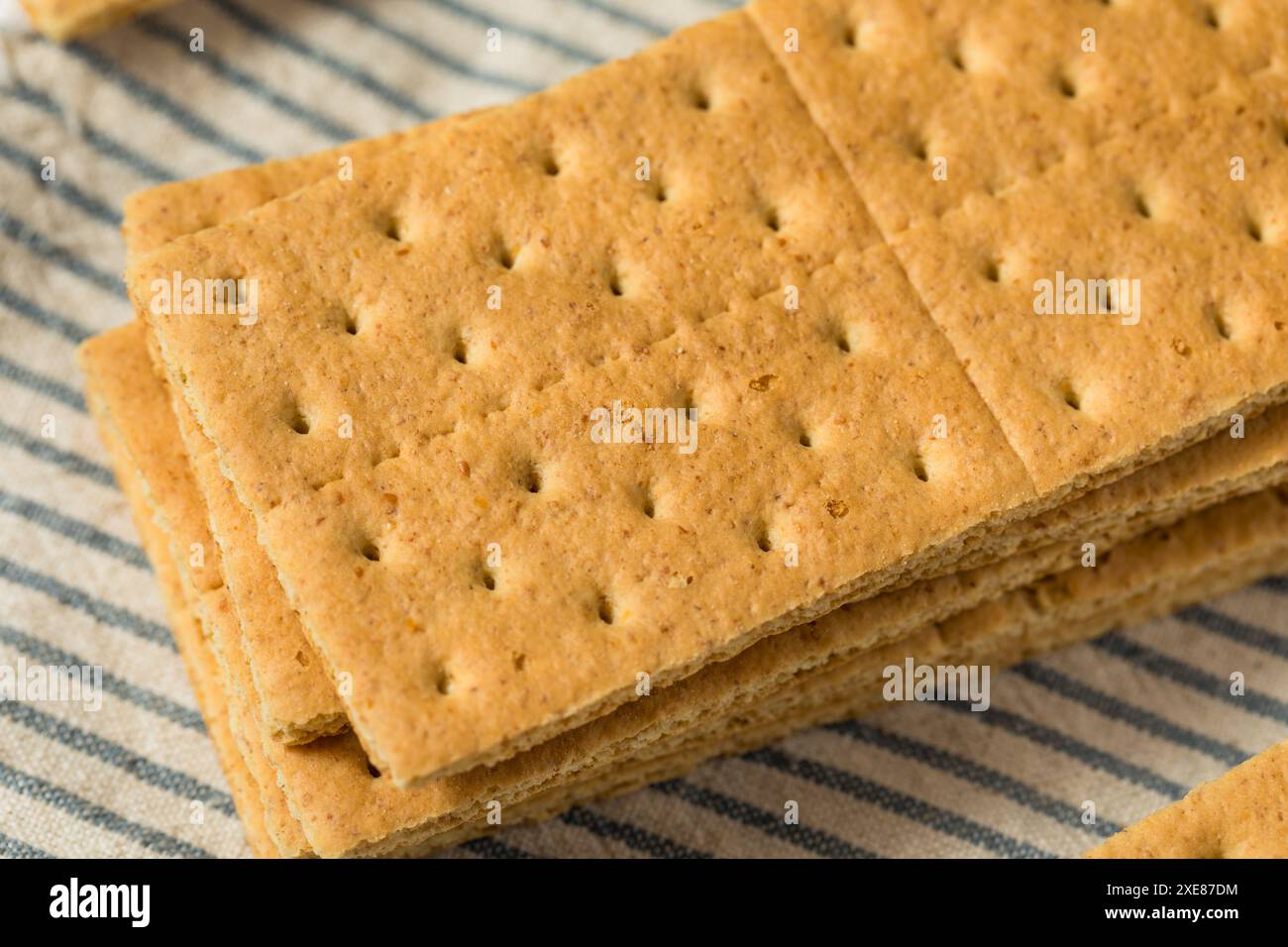 Healthy Sweet Graham Crackers Ready to Eat Stock Photo - Alamy