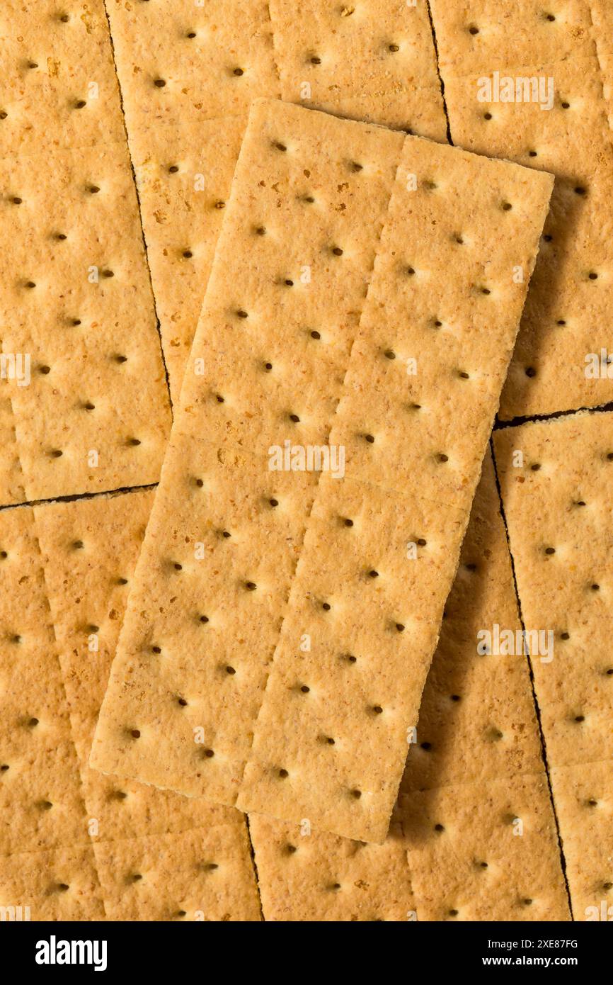 Healthy Sweet Graham Crackers Ready to Eat Stock Photo - Alamy
