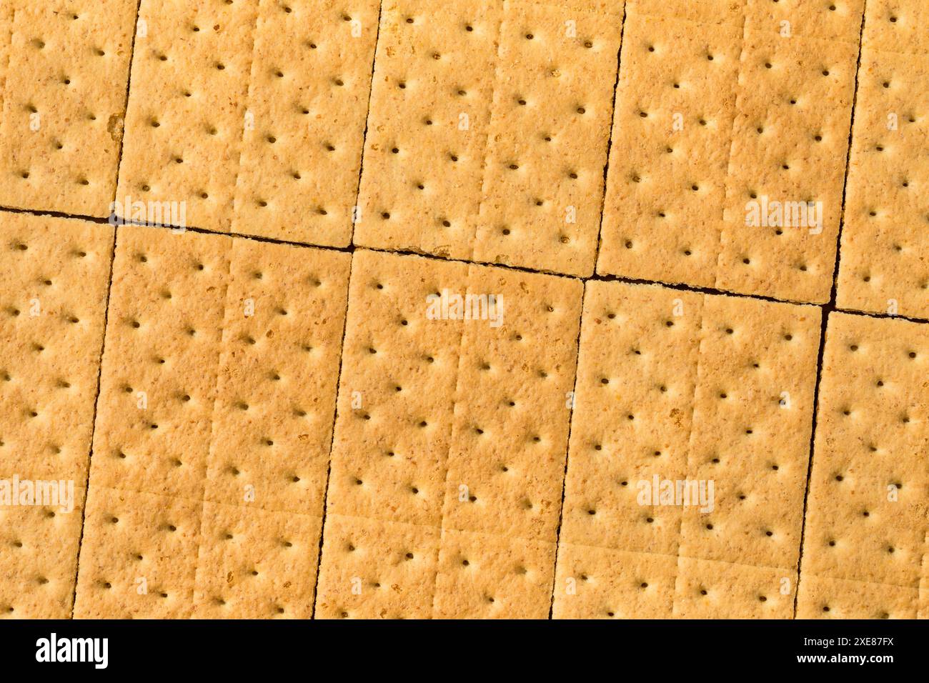Healthy Sweet Graham Crackers Ready to Eat Stock Photo - Alamy