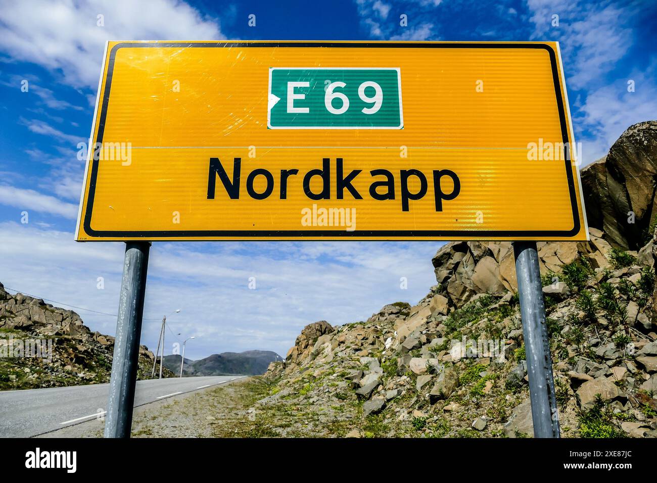 Landscape view in Nordkapp North Cape Norway Europe , taken in nordkapp ...