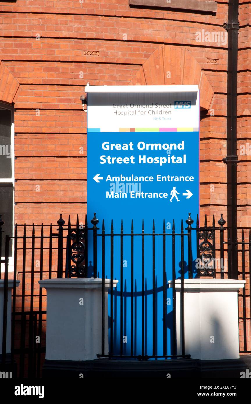 Famous hospital for sick children hi-res stock photography and images - Alamy