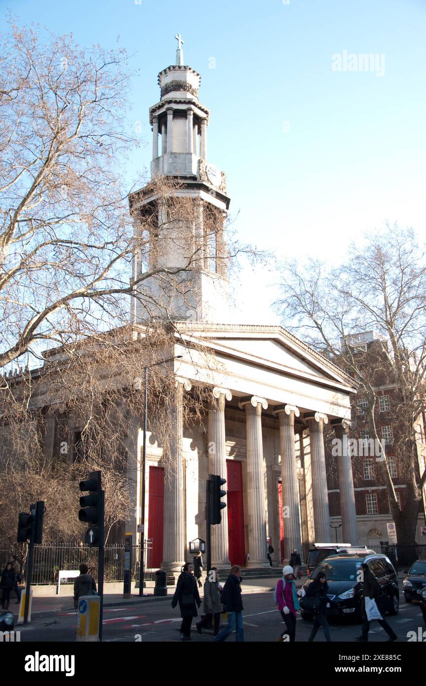 St Pancras Parish Church, Bloomsbury, London; England; UK - Church of ...