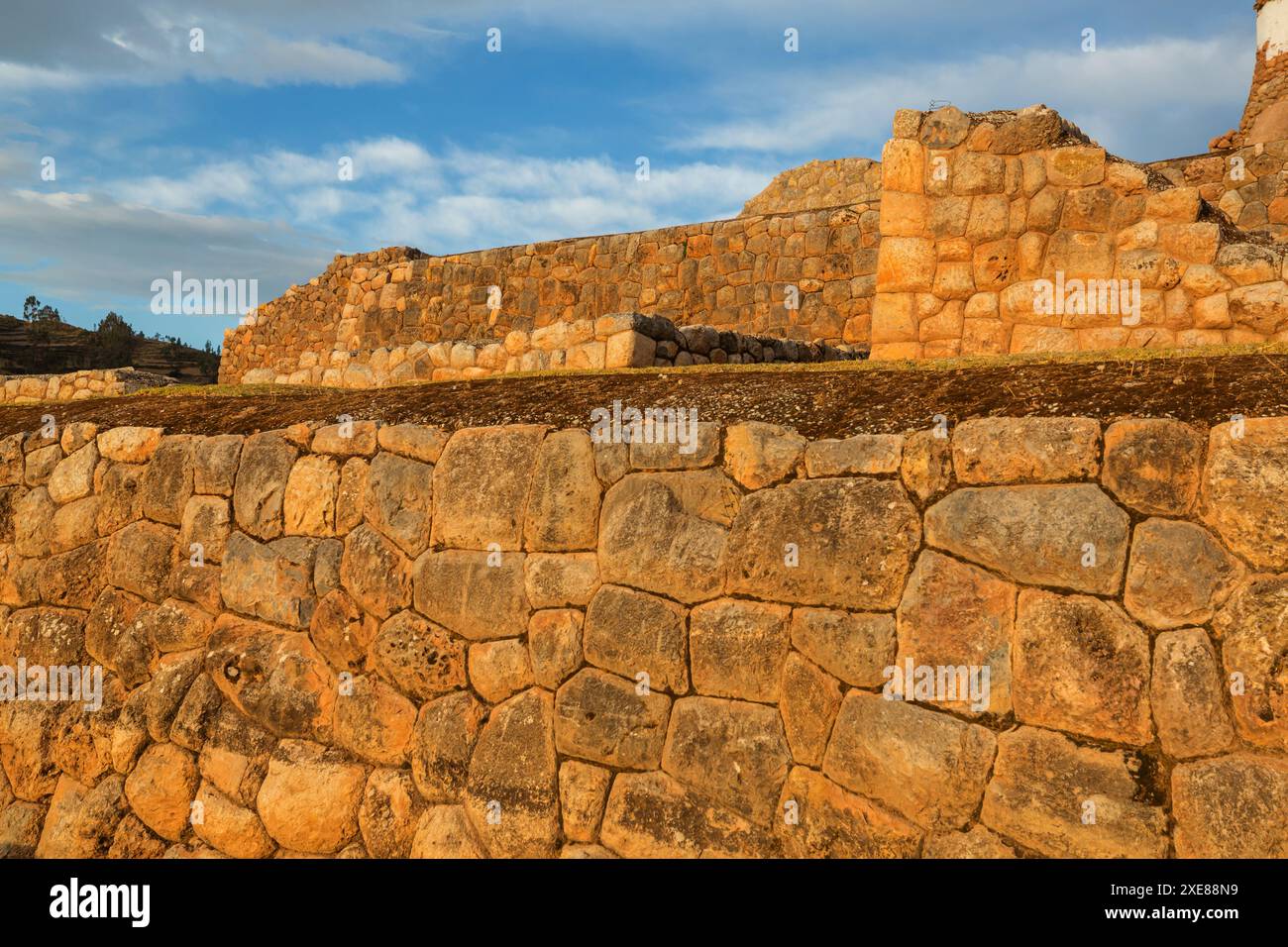 Historic Inca buildings in Peru Stock Photo - Alamy