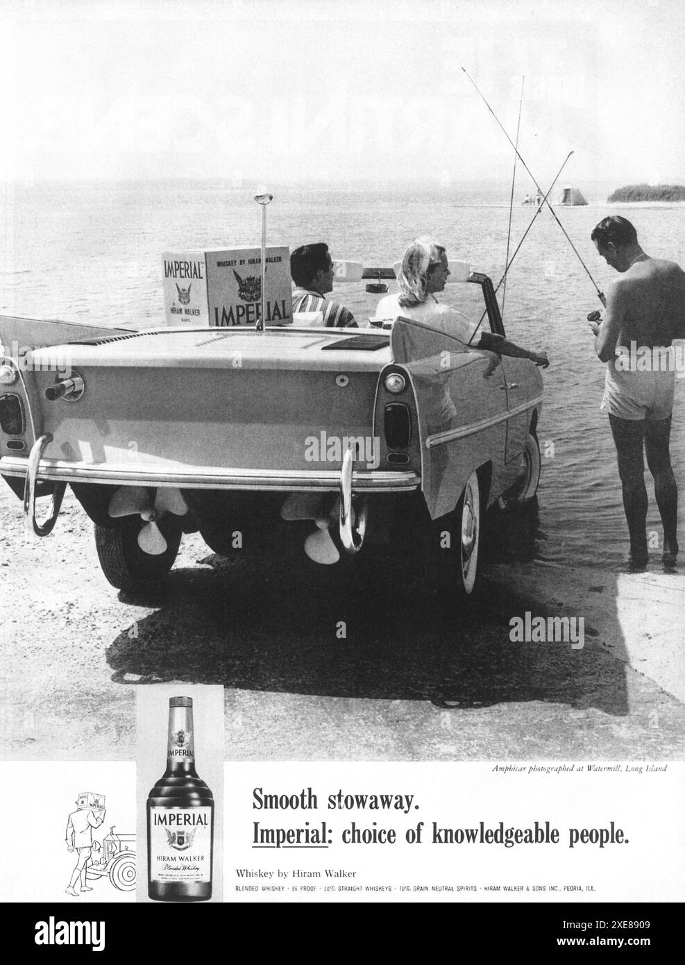 Hiram walker whisky Black and White Stock Photos & Images - Alamy