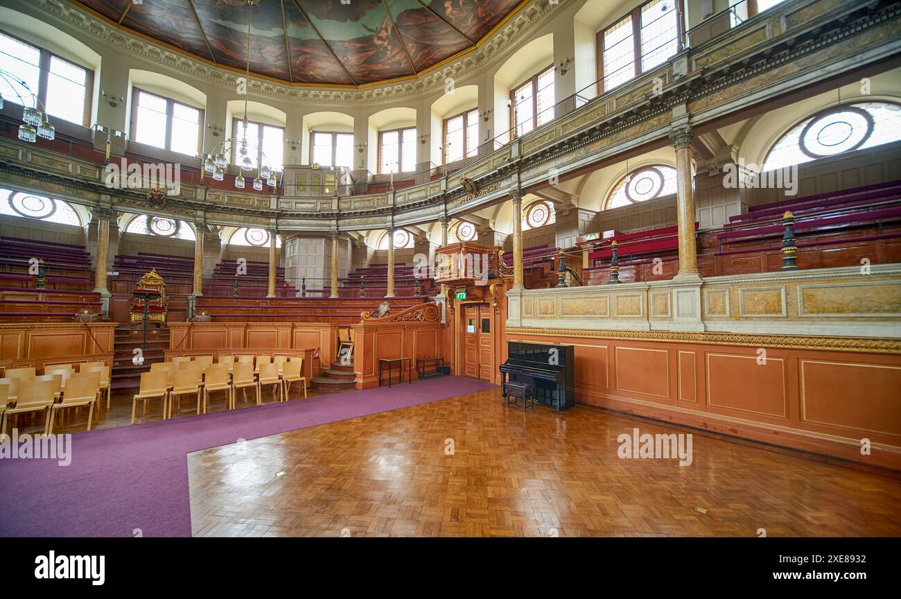 Sheldonian Theatre interior. Oxford university. Oxford. England Stock ...