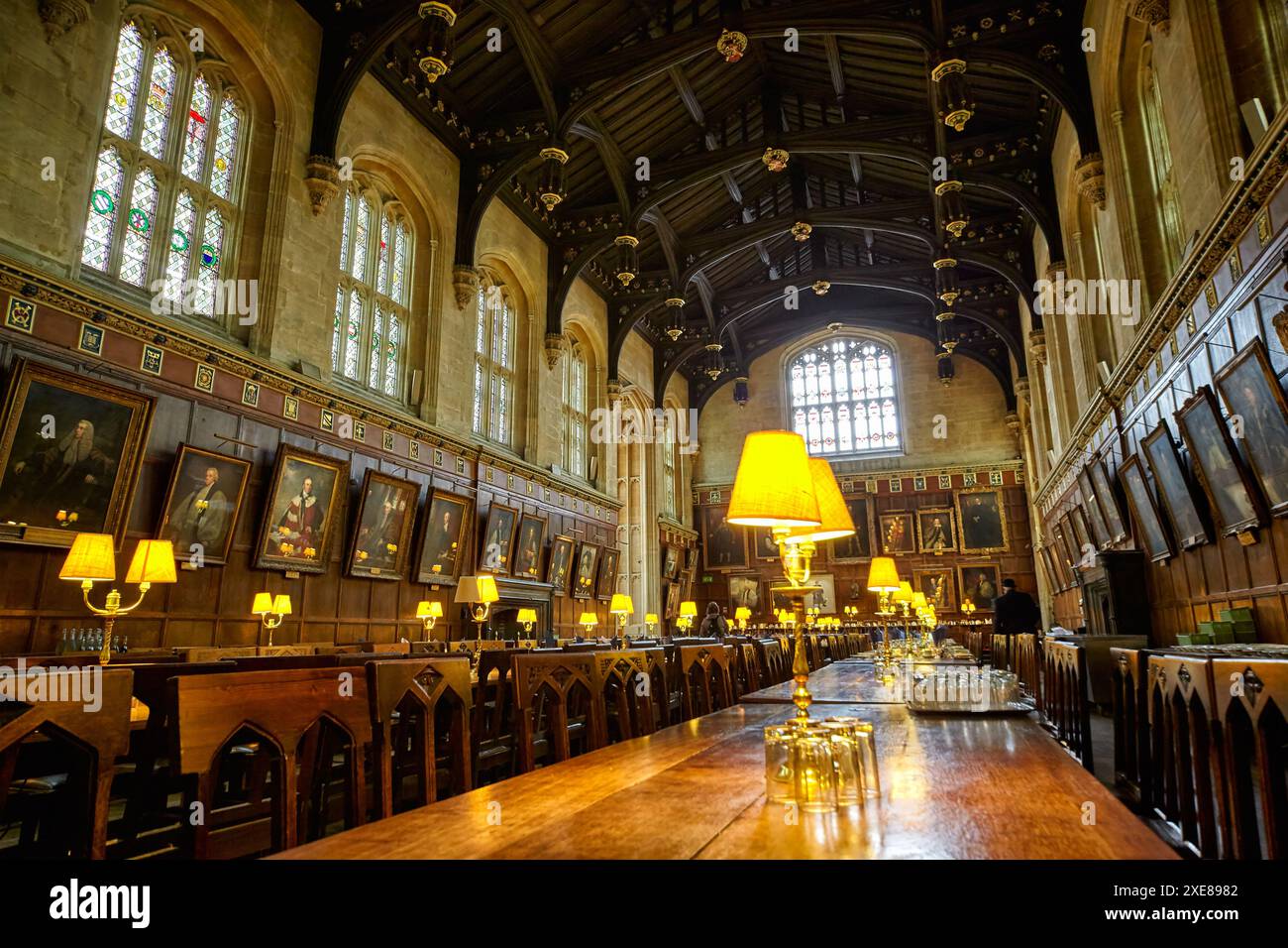 Dining Hall (Ante-Hall). Christ Church. Oxford University. England ...