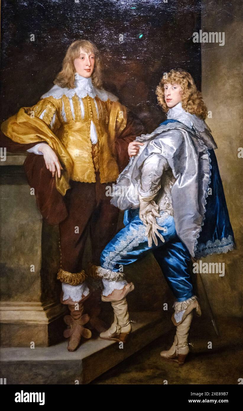 Lord John Stuart and his brother Lord Bernard Stuart Anthony van Dyck ...