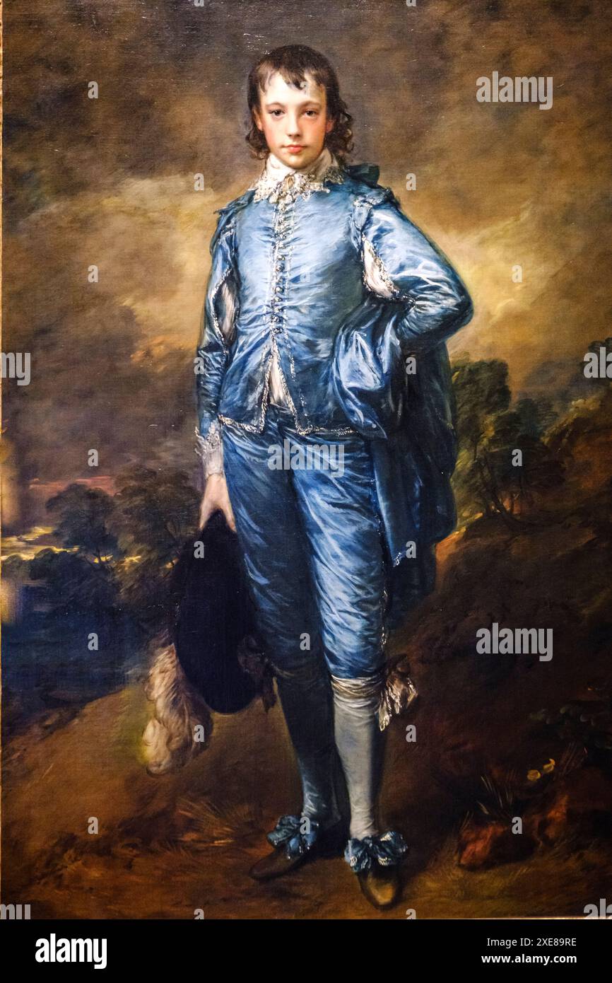 The Blue Boy Stock Photo - Alamy