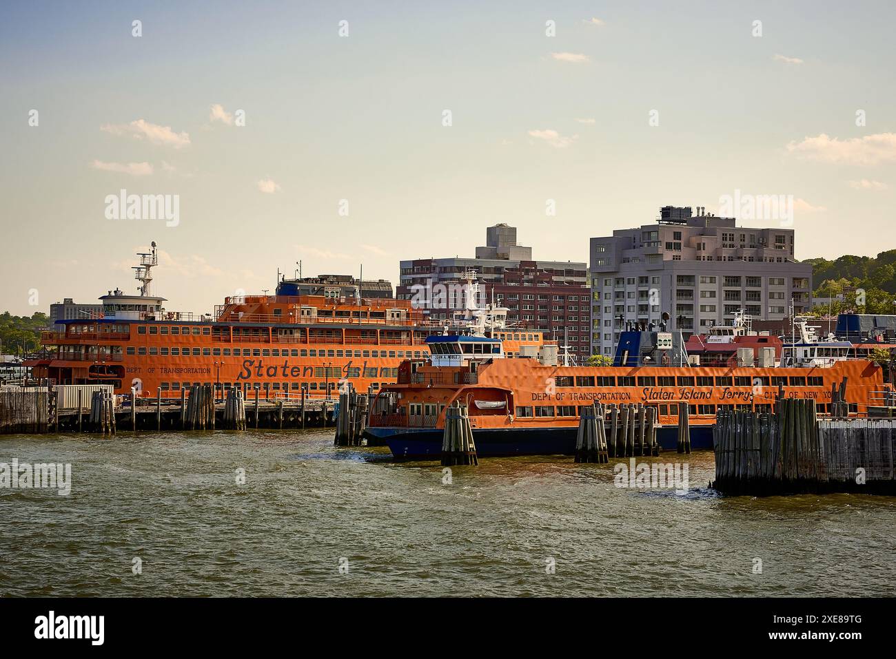 Staten Island Ferry Stock Photo - Alamy