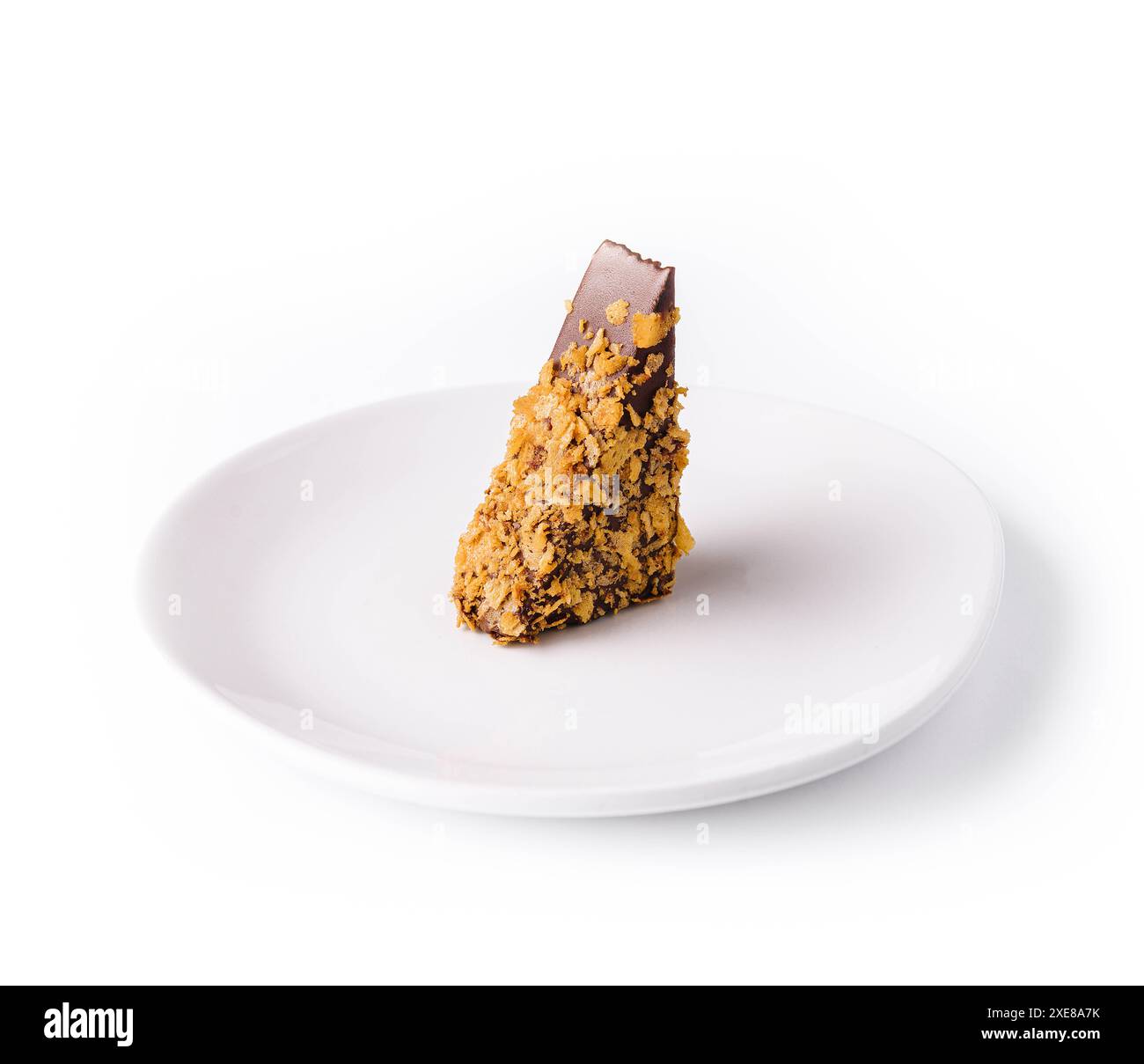 Top view creamy pie Cut Out Stock Images & Pictures - Alamy