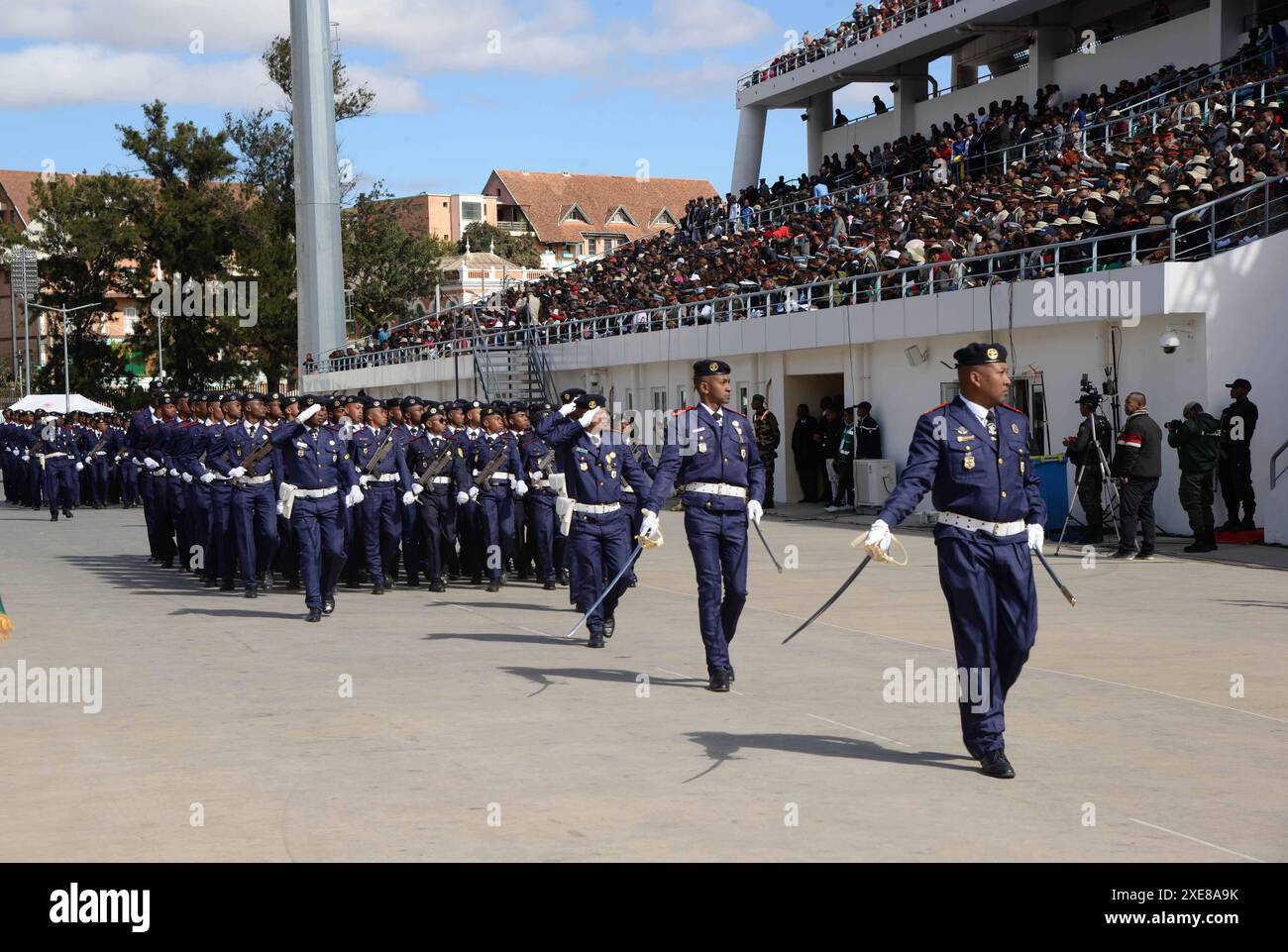 Antananarivo, Madagascar. 26th June, 2024. A military parade is held ...