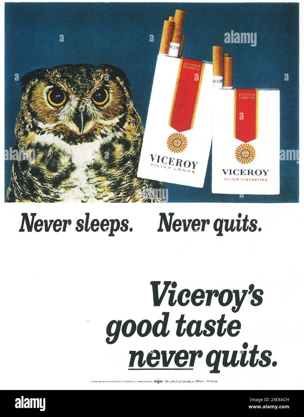 Tobacco advert 60s hi-res stock photography and images - Alamy