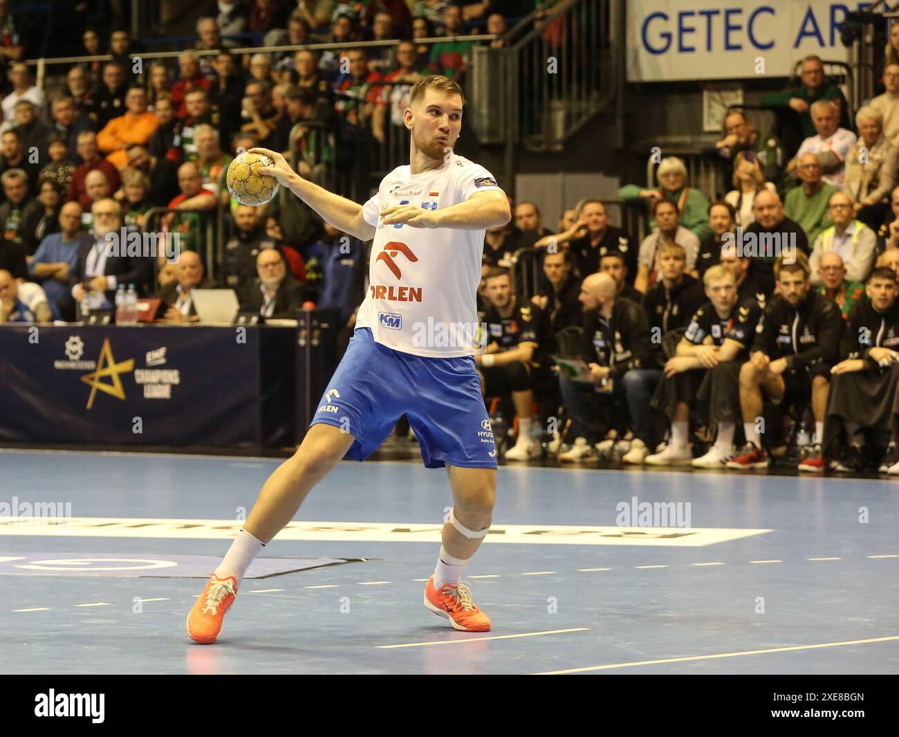 Tin Lucin (Plock) EHF Champions League Season 2023-24 SC Magdeburg ...