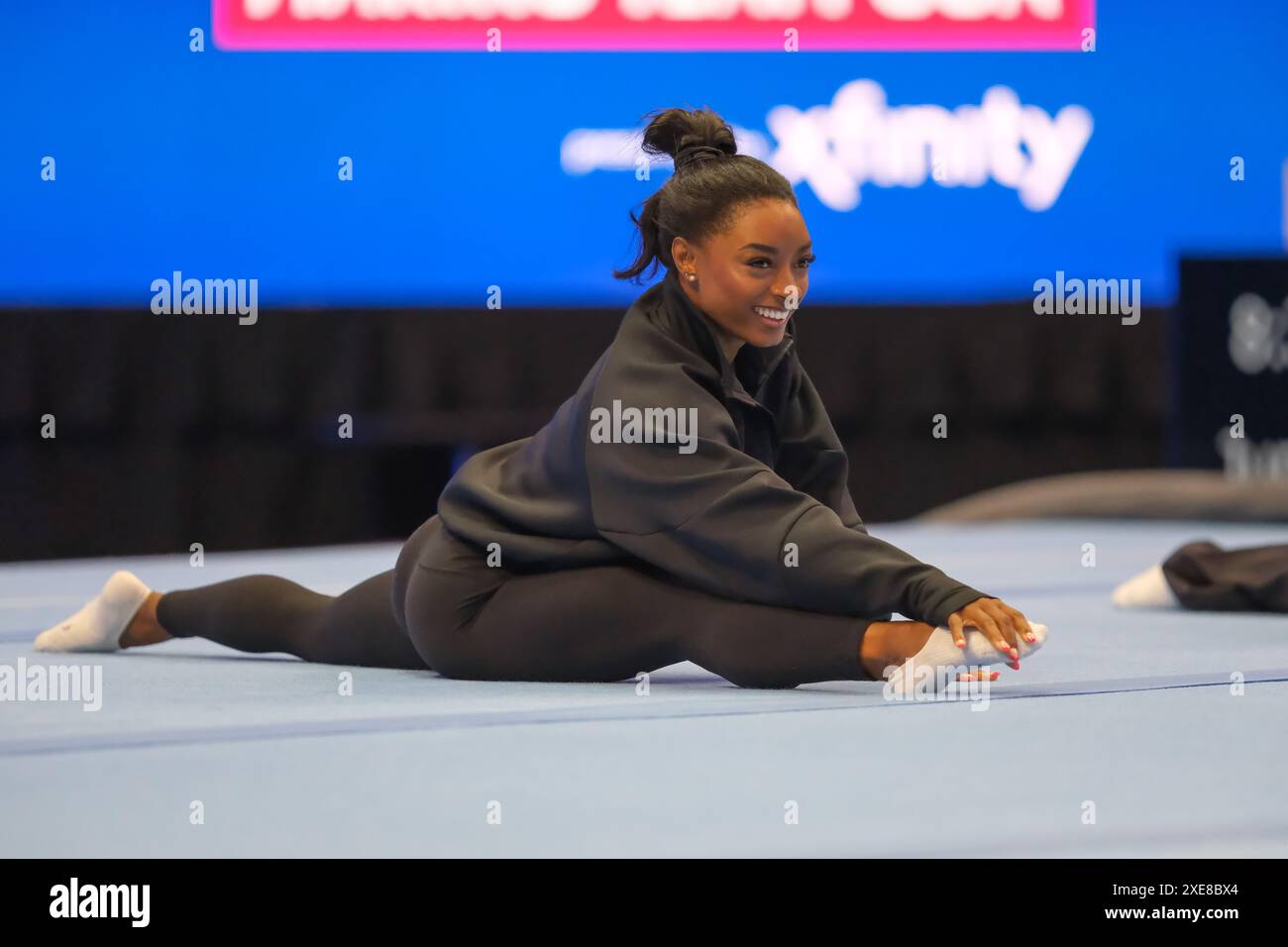 Minneapolis, Minnesota, USA. 26th June, 2024. SIMONE BILES participates ...