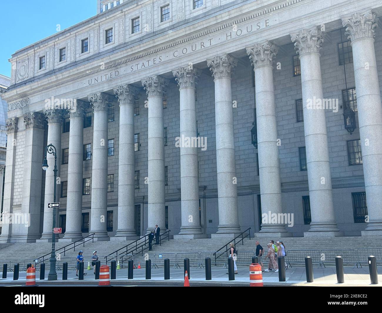 Thurgood Marshall United States Courthouse at 500 Pearl Street by Foley ...