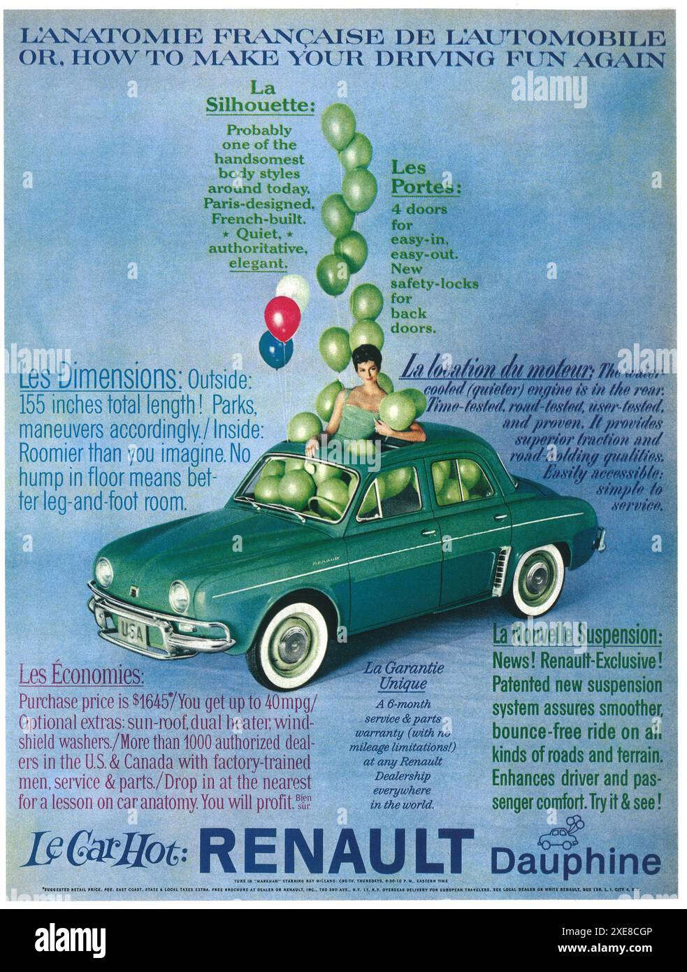 Renault advertising car hi-res stock photography and images - Alamy