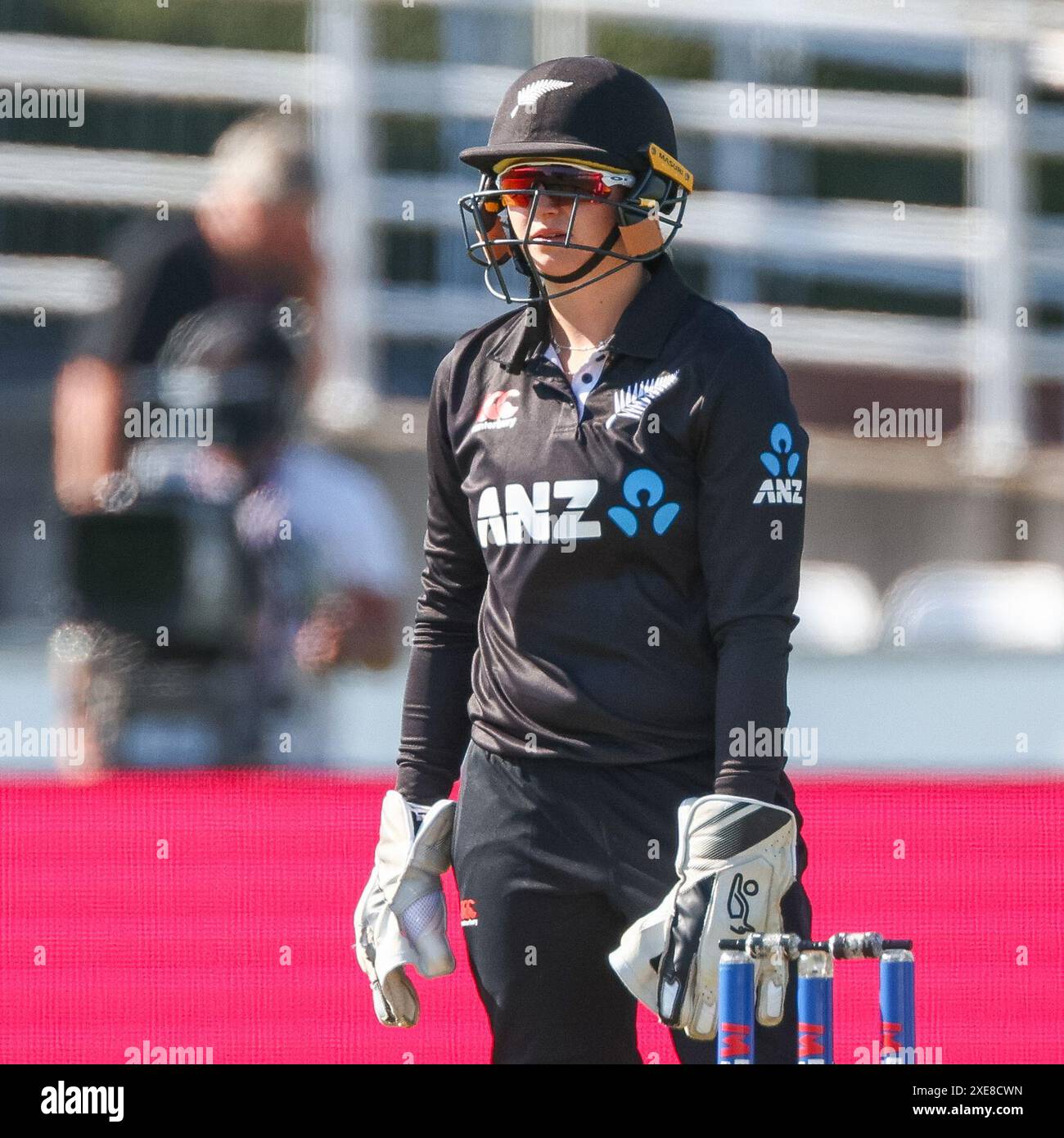 Chester Le Street, UK. 26th June, 2024. Isabella Gaze during the Metro ...