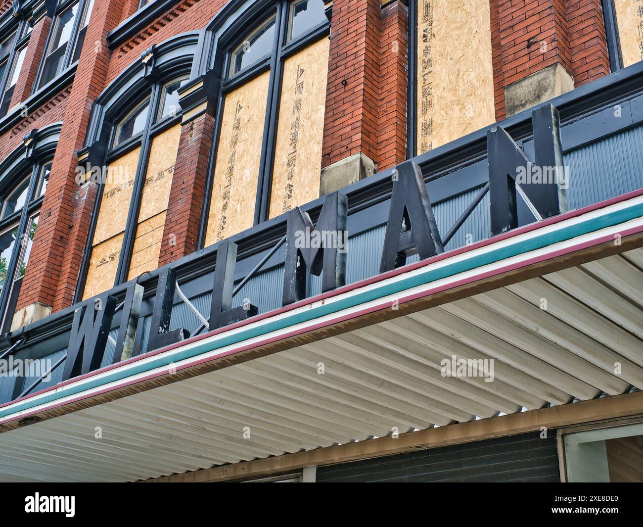 The Willman (furniture) building in downtown Urbana Ohio USA 2024 Stock ...