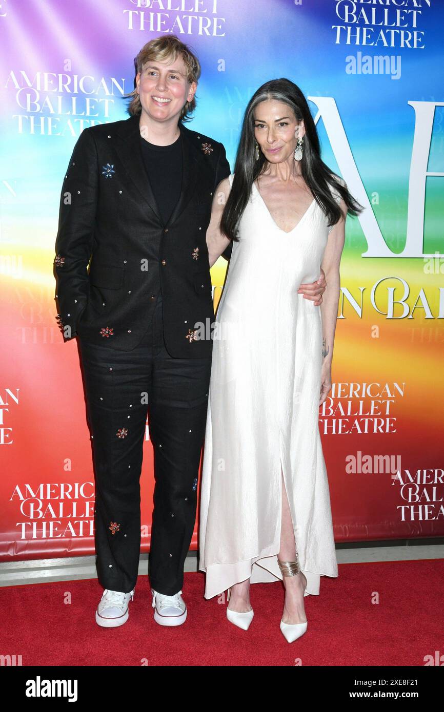 Ny. 25th June, 2024. Cat Yezbak, Stacy London at arrivals for American ...