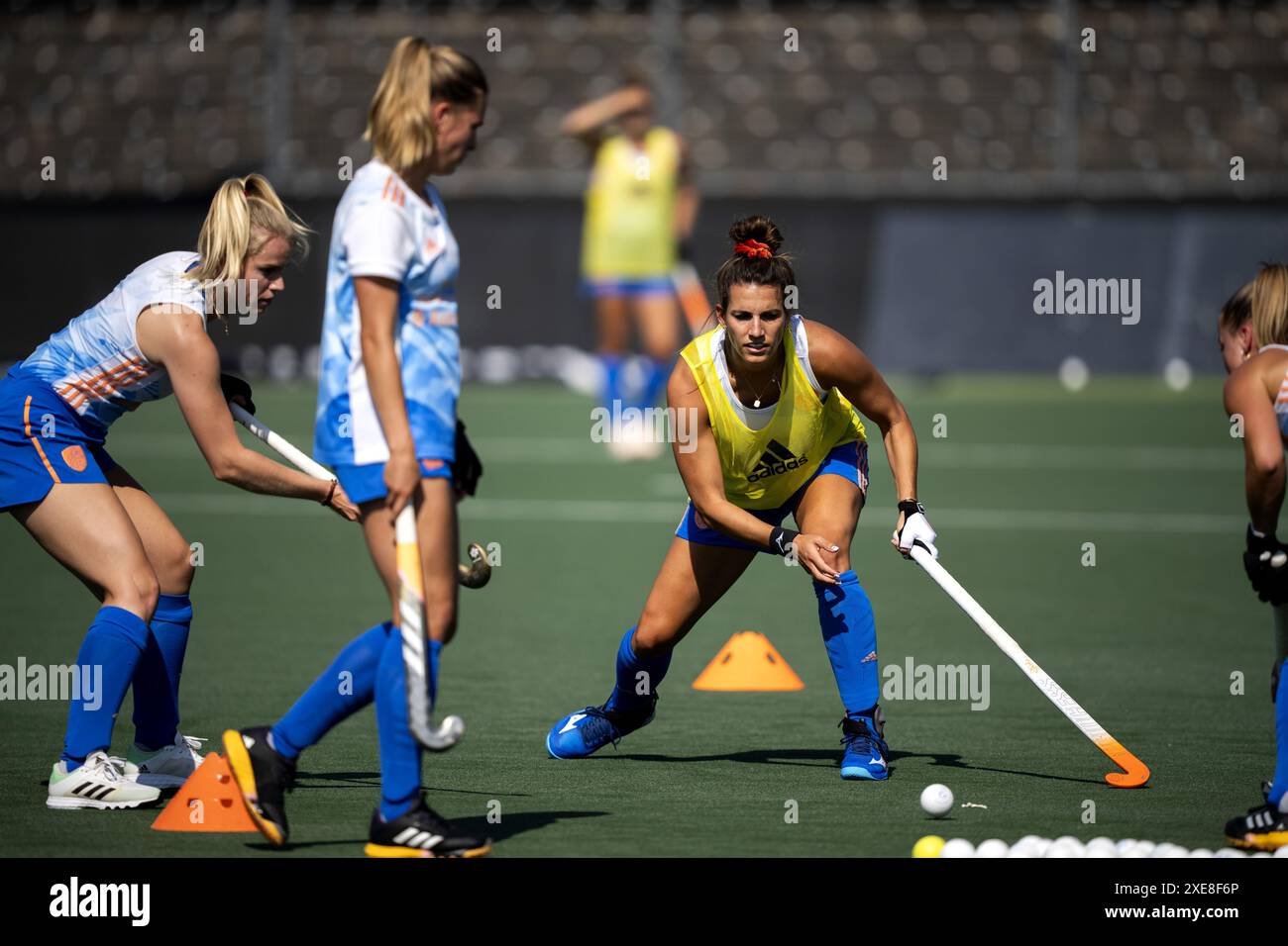 AMSTELVEEN - Frederique Matla during a training of the Dutch hockey ...