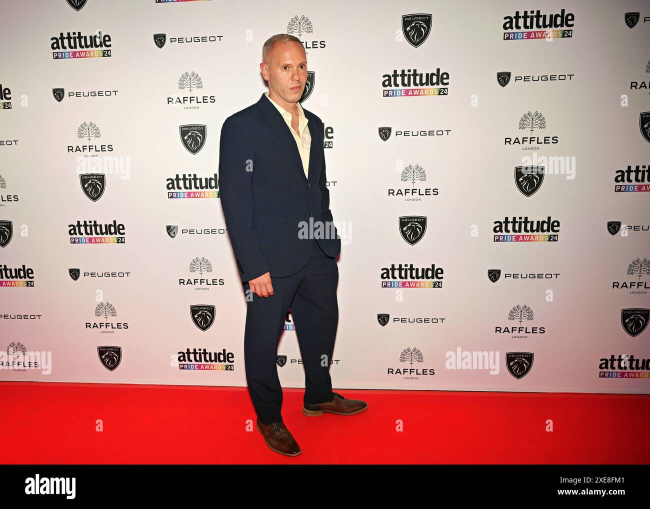 LONDON, UK. 26th June, 2024. Judge, Robert Rinder attends the Attitude ...