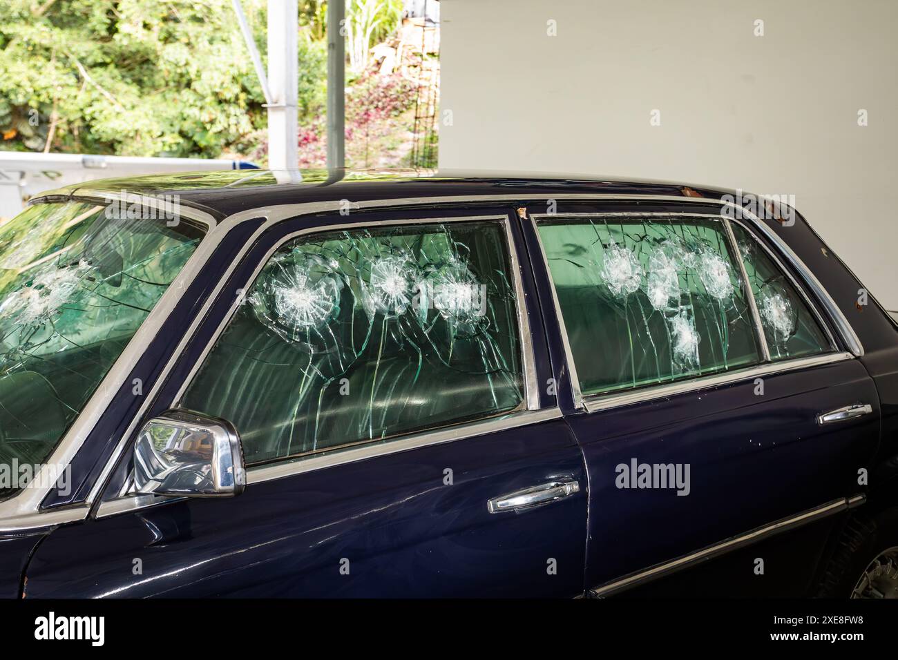 Open-air museum of the famous drug dealer Pablo Escobar in Medellin ...