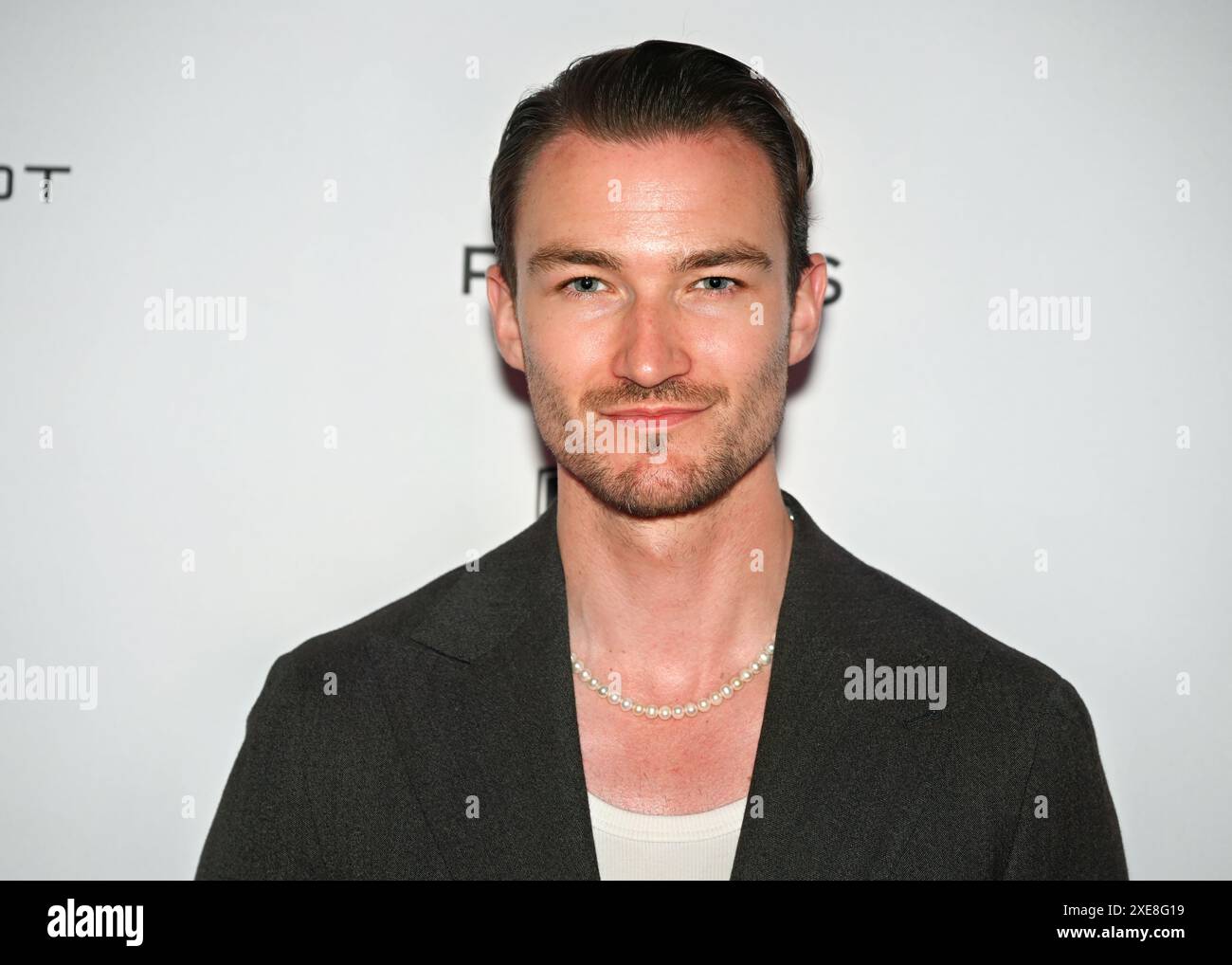 LONDON, UK. 26th June, 2024. Scott Staniland attends the Attitude Pride ...