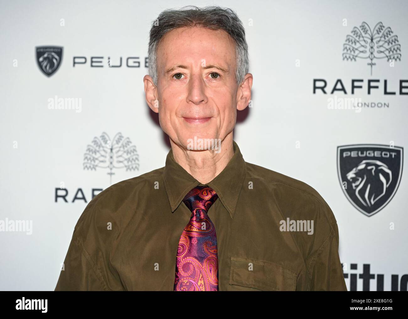 LONDON, UK. 26th June, 2024. Peter Tatchell attends the Attitude Pride ...