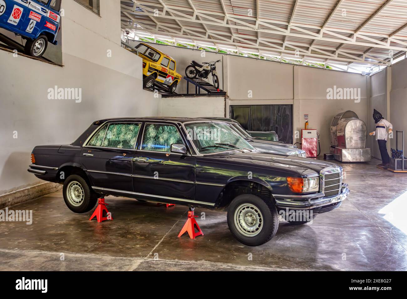 Open-air museum of the famous drug dealer Pablo Escobar in Medellin ...