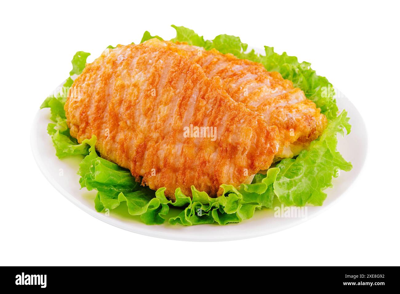 Tasty cooked chicken fillet Cut Out Stock Images & Pictures - Alamy