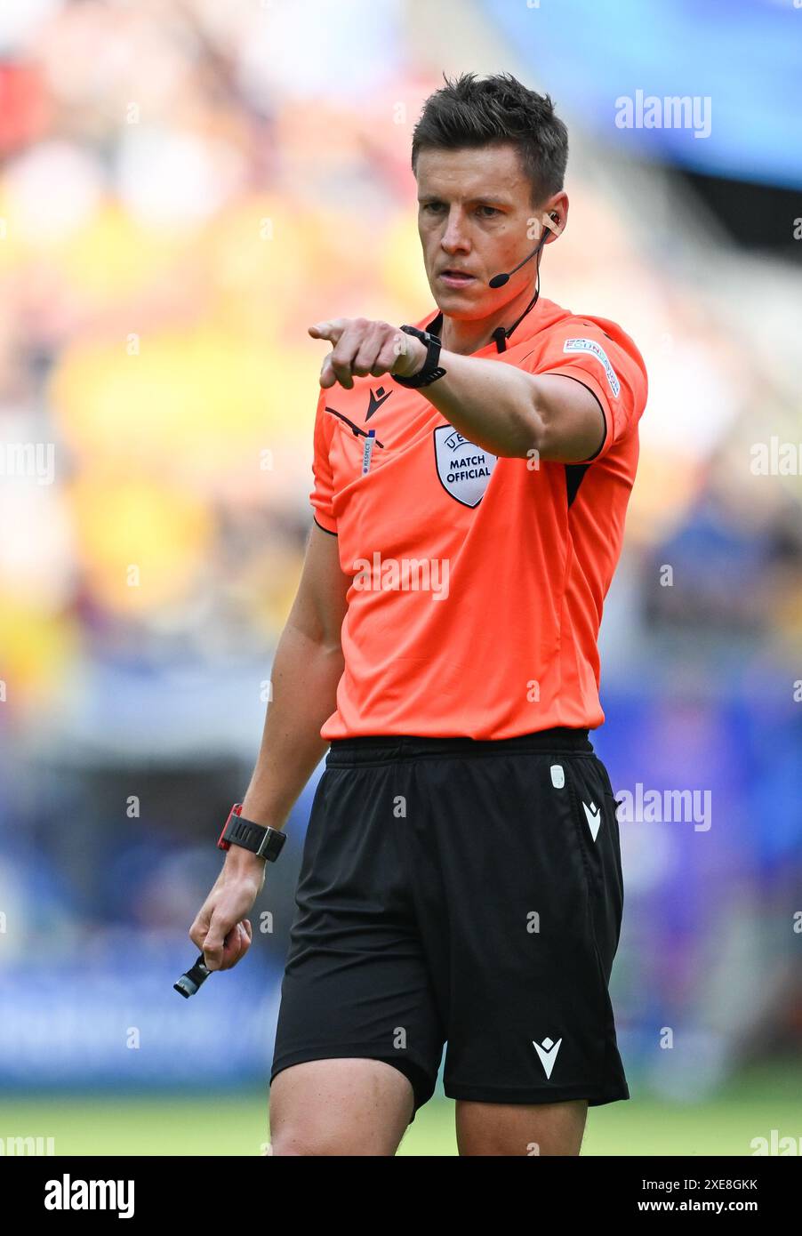 26 June 2024, Hesse, Frankfurt/M.: Soccer, UEFA Euro 2024, European ...