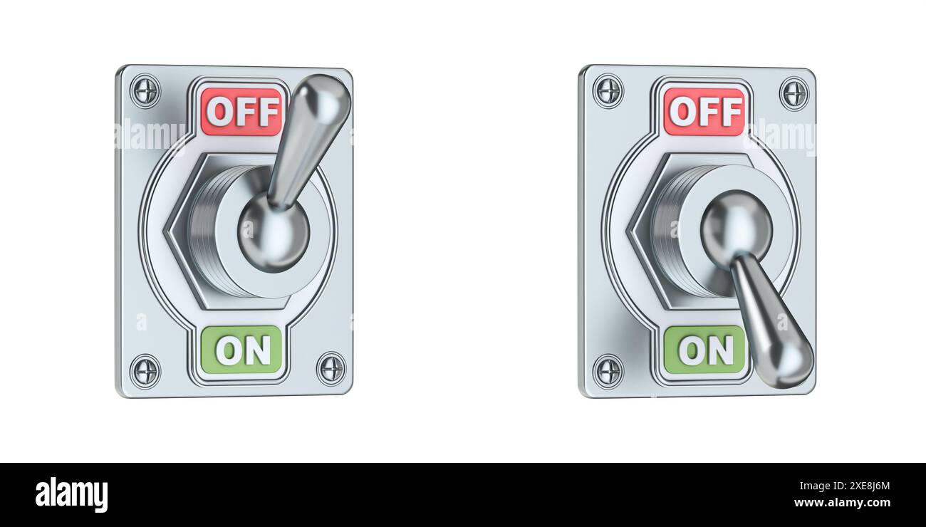 Web buttons power off Cut Out Stock Images & Pictures - Alamy