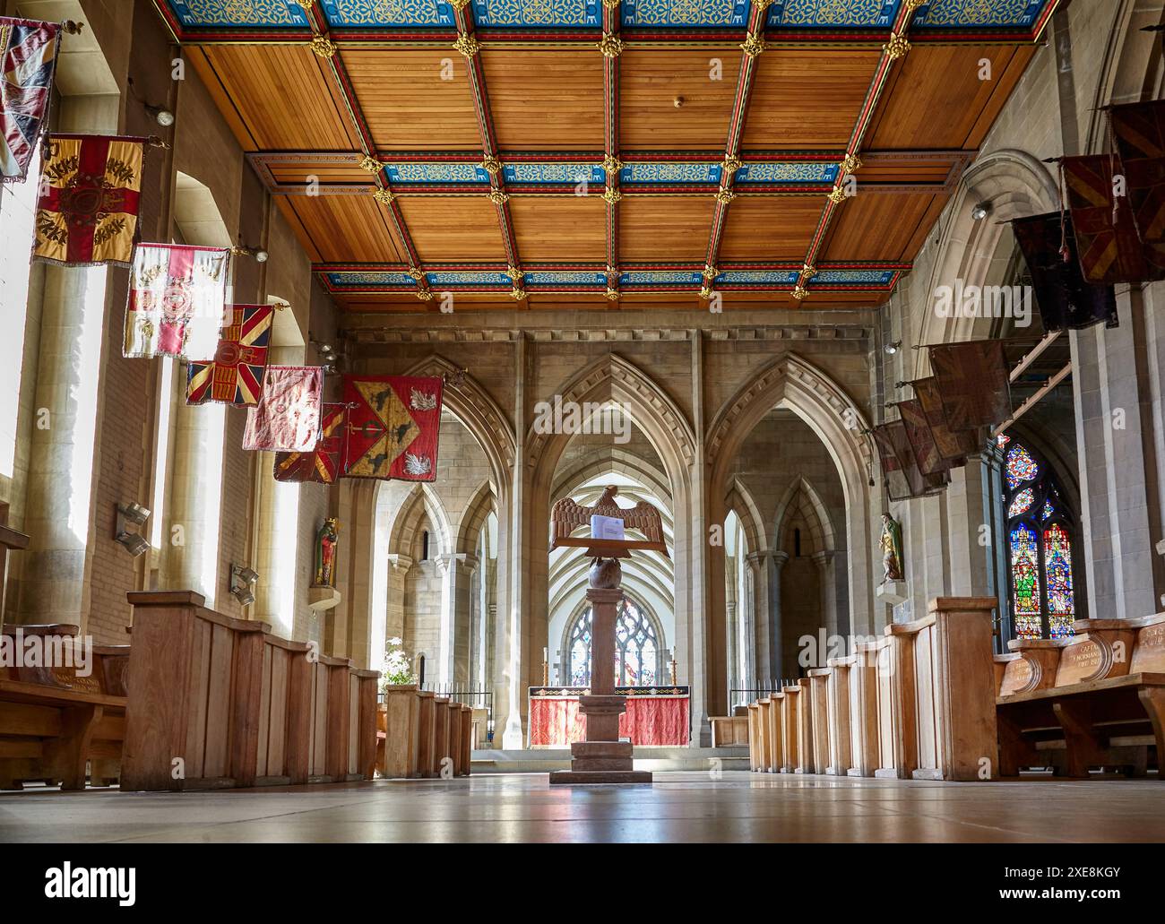 The Chapel of St George in Sheffield Cathedral. Sheffield. England ...