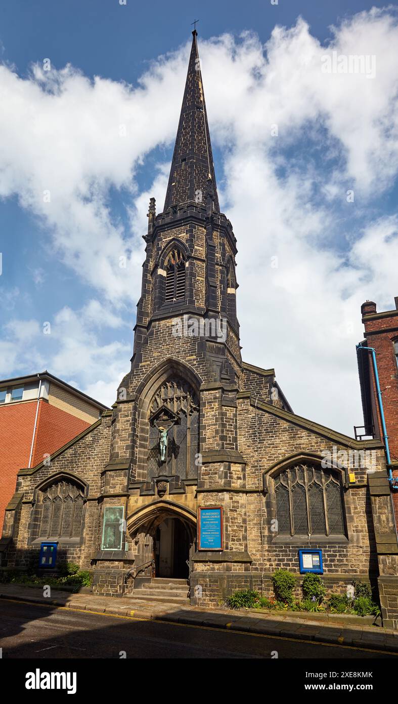 St Matthew's Church or St Matthew's Carver Street. Sheffield. South ...