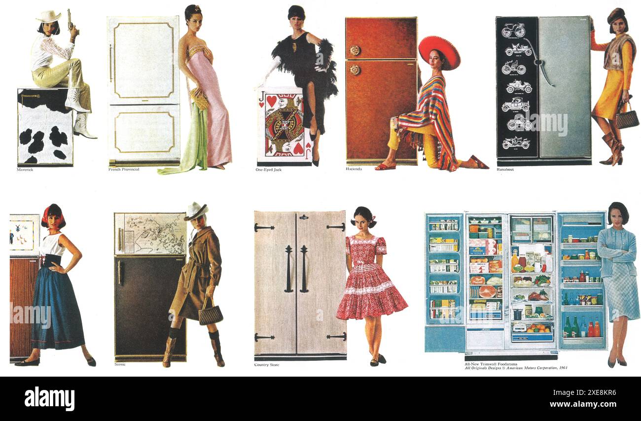 1960's kitchen hi-res stock photography and images - Alamy