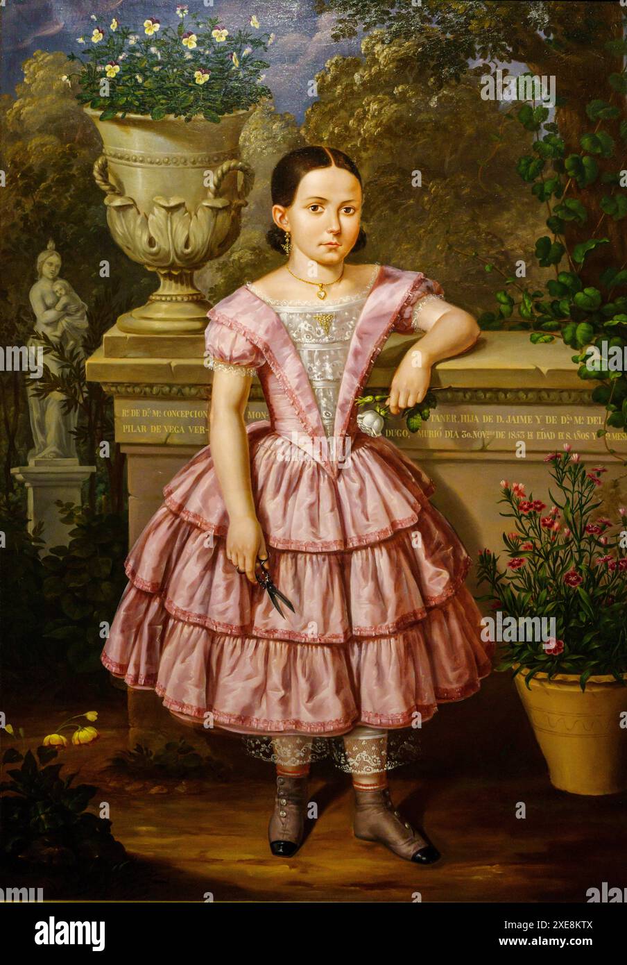 Maria Concepcion Montaner portrait Stock Photo - Alamy