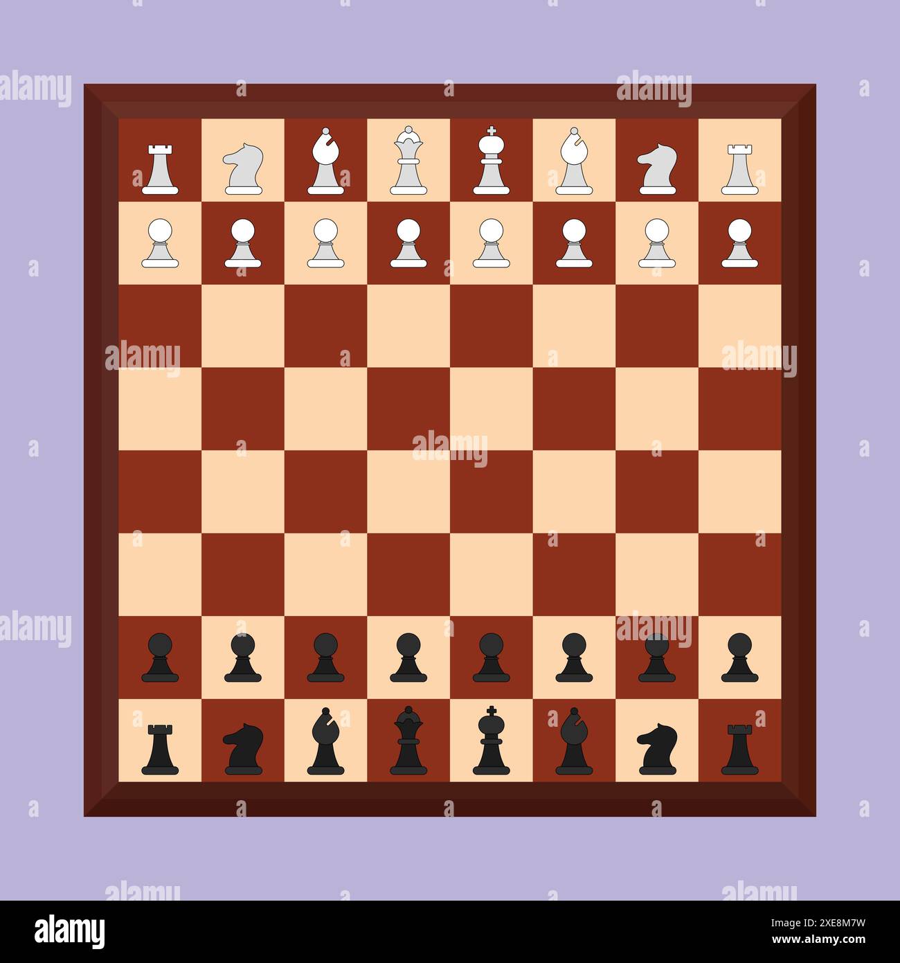 Chess board vector icon. Chess board set illustration vector. Chess ...