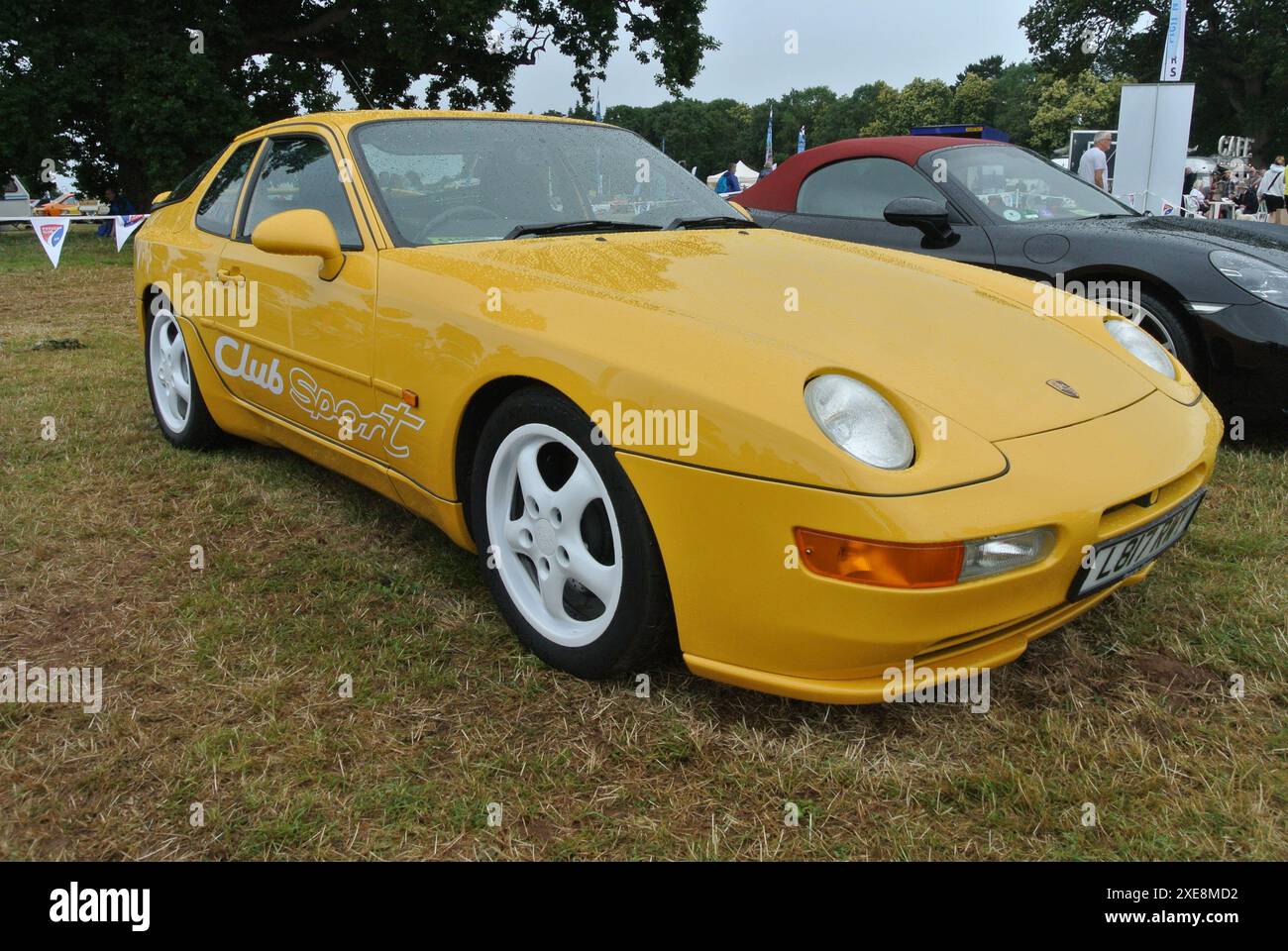 A 1997 Porsche 968 CS parked on display at the 48th Historic Vehicle ...