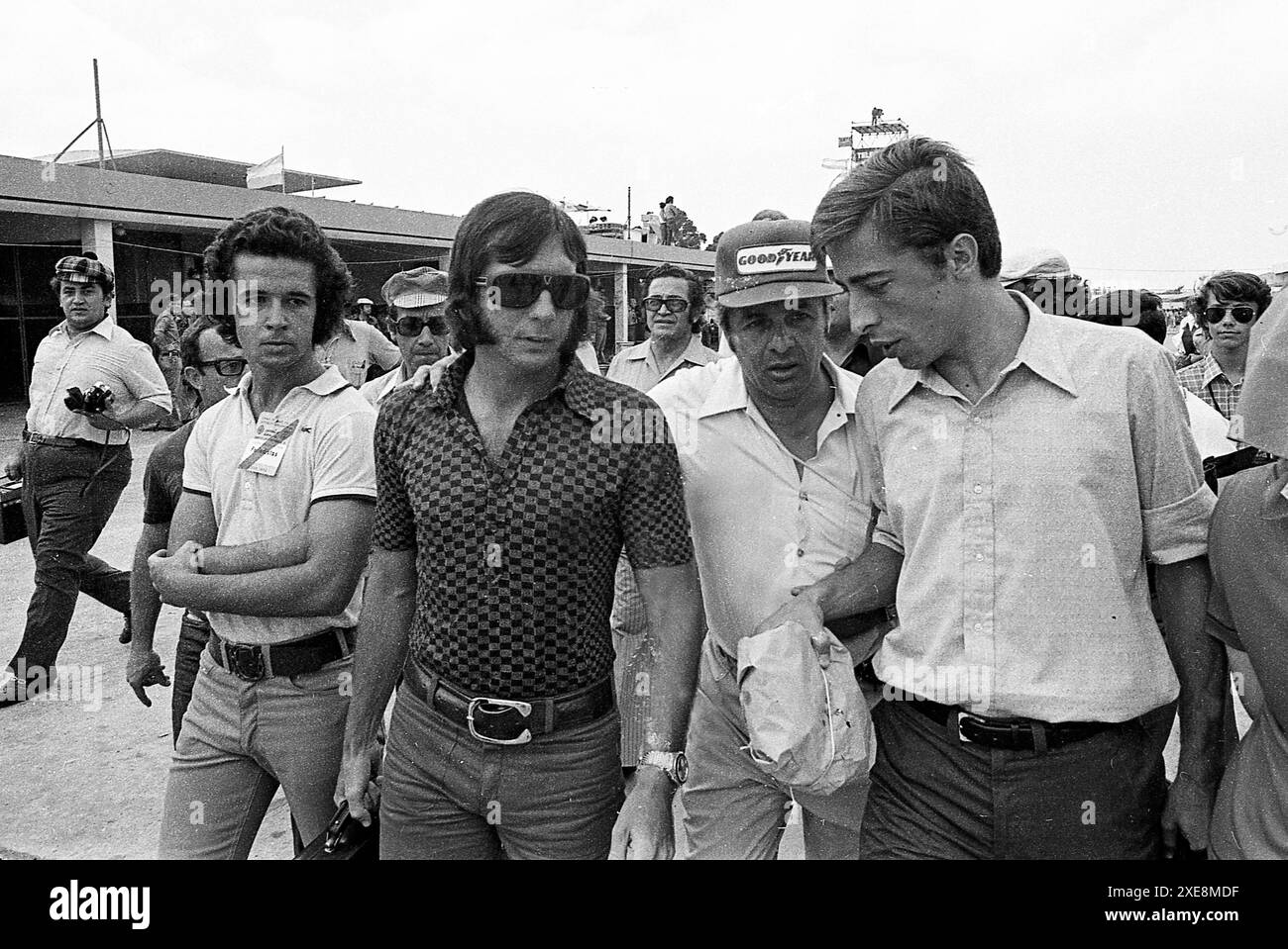 Brazilian car racer Emerson Fittipaldi at the Gran Premio Argentina ...